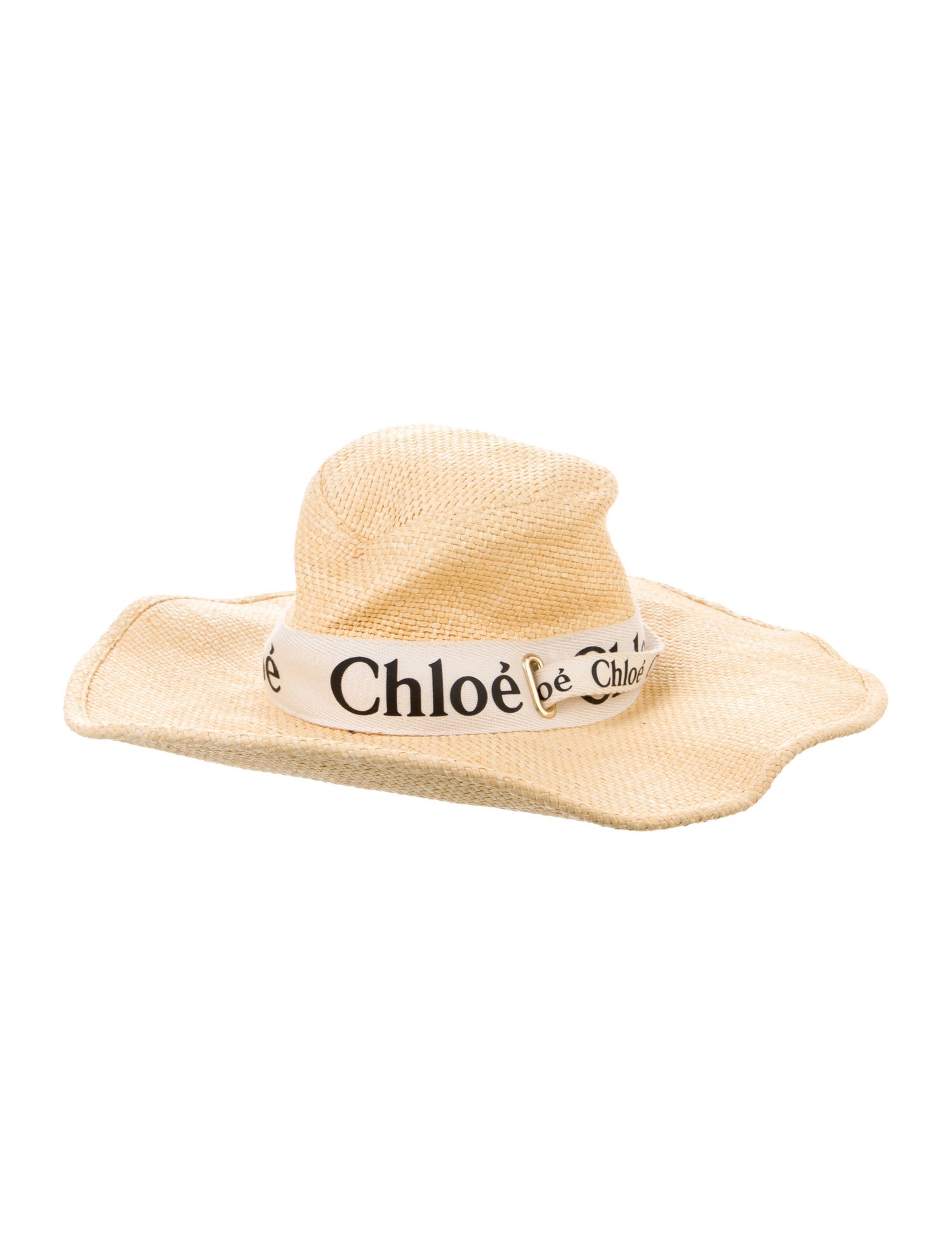 Chloé Logo Sun Hat - Neutrals Hats, Accessories - CHL340655 | The RealReal