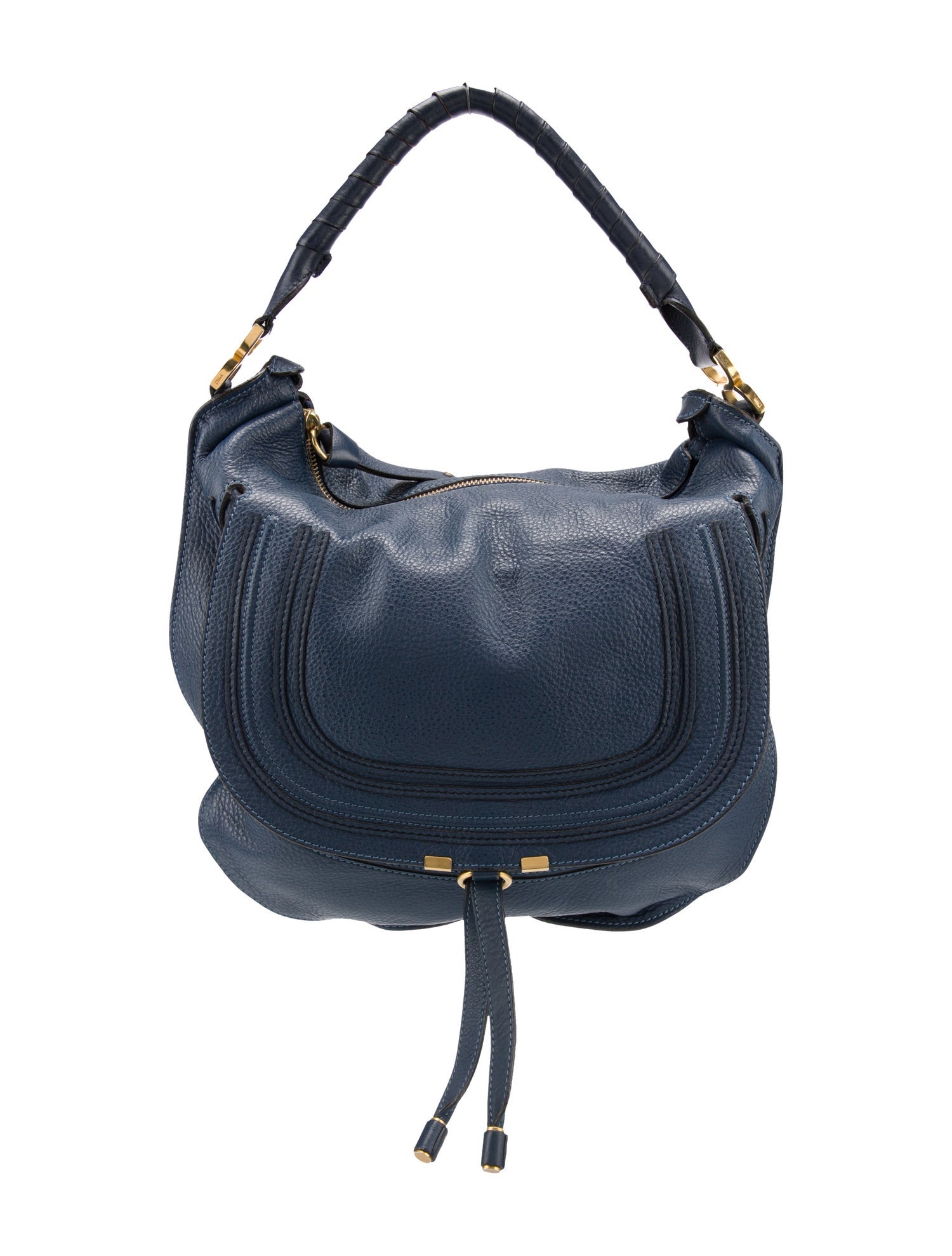 Chloé Signature Hobo - Blue Hobos, Handbags - CHL343677 | The RealReal