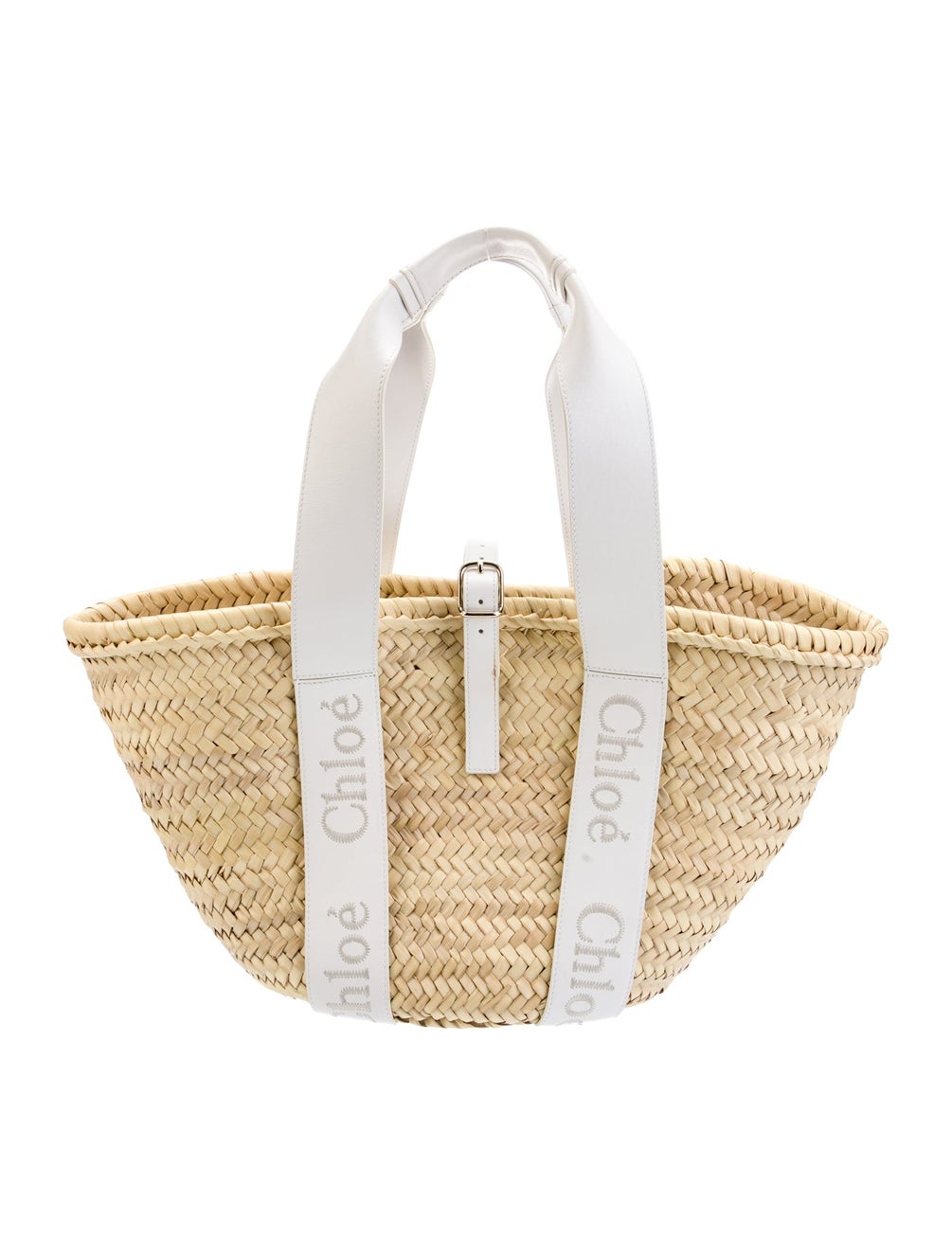 Chloé Raffia Shoulder Bag - Neutrals Shoulder Bags, Handbags ...