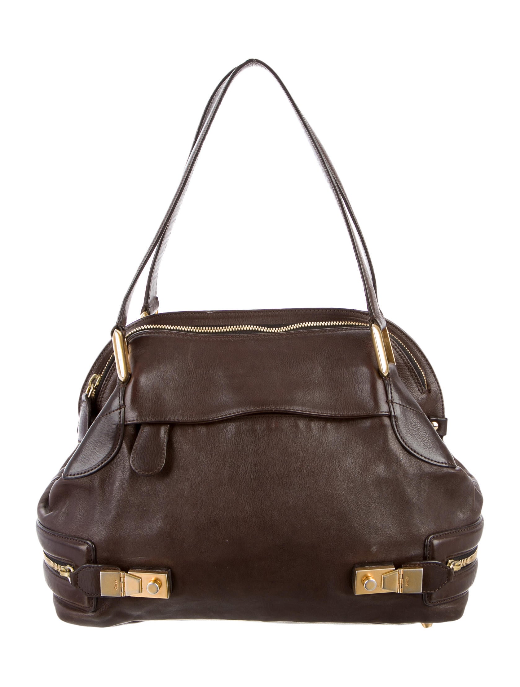 Chloé Leather Cary Bag - Handbags - CHL49101 | The RealReal