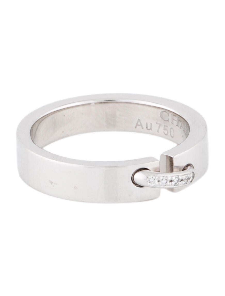 Chaumet 18K Diamond Liens Évidence Wedding Band - 18K White Gold Band ...