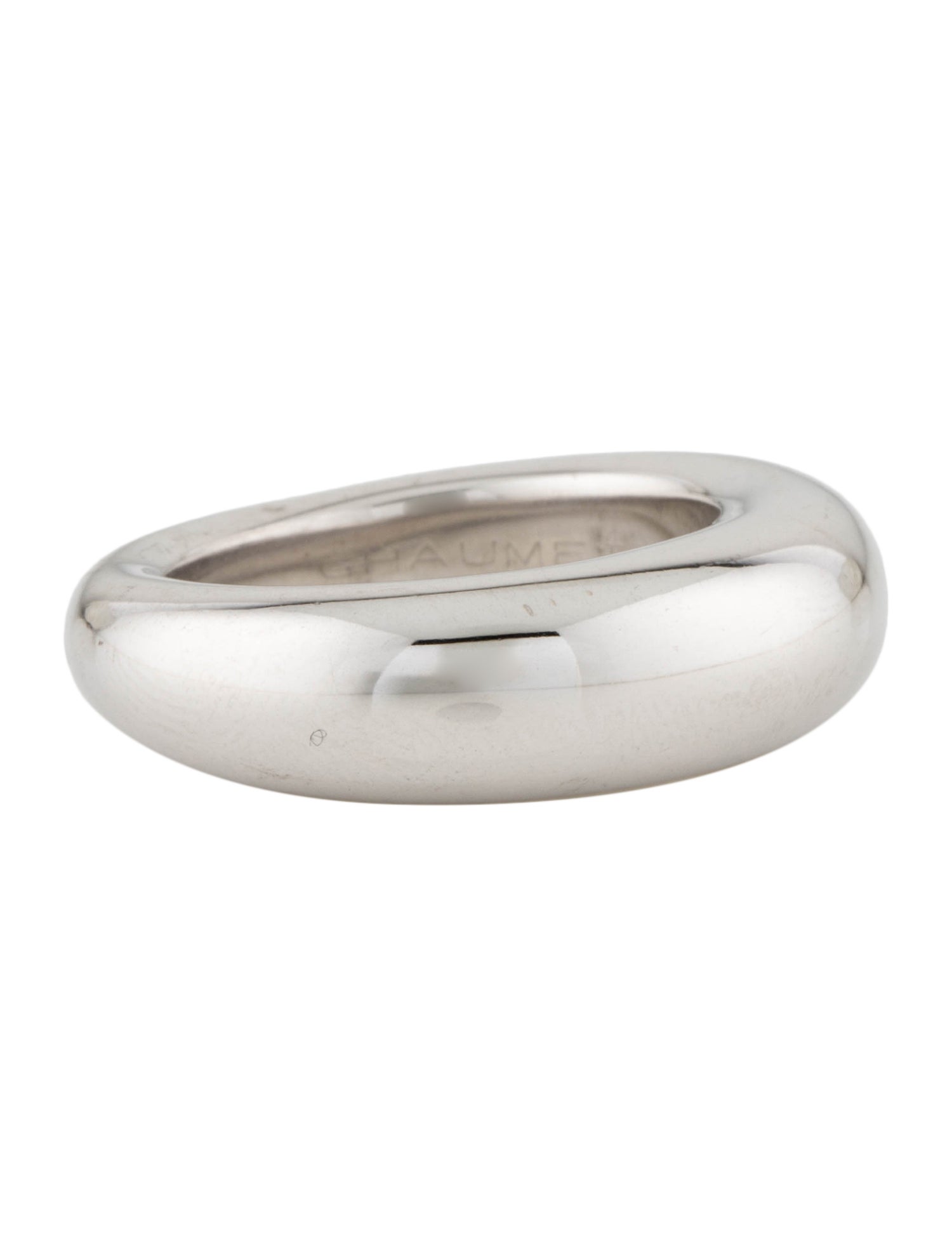 Chaumet 18K Anneau Bombe Band - Rhodium-Plated 18K White Gold Band ...