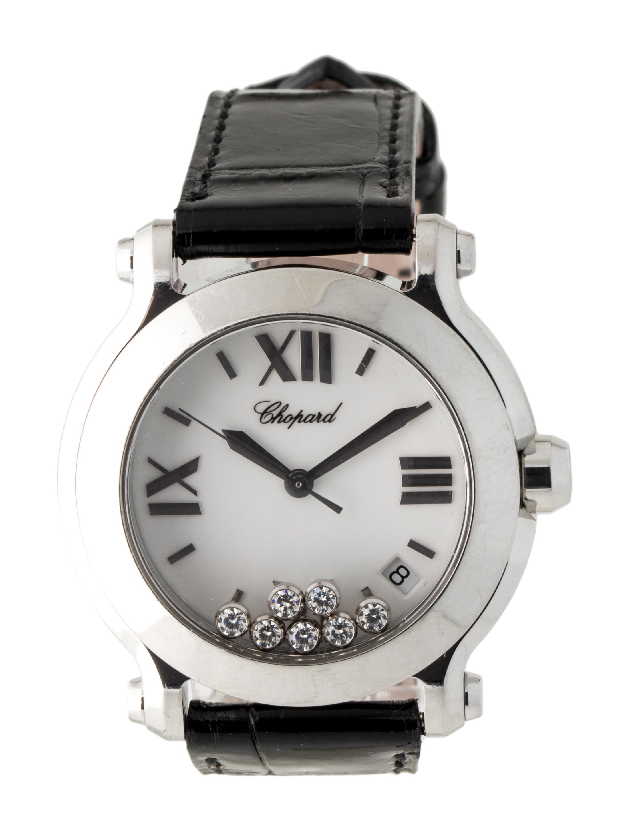 Chopard Happy Sport Happy Snowflake Watch - 8347 | The RealReal