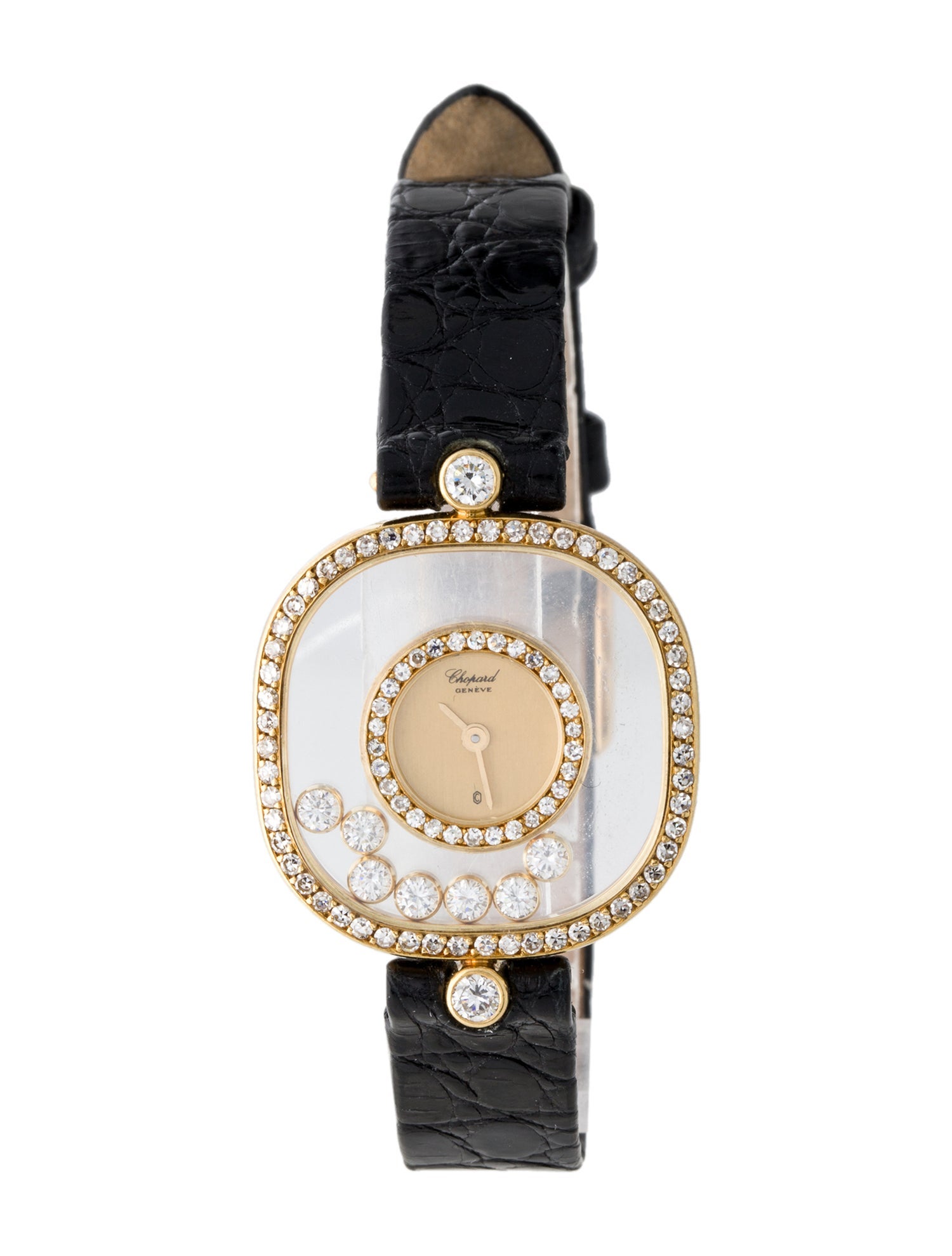 Chopard Happy Diamonds Watch - 204167-0001 // 5196 | The RealReal
