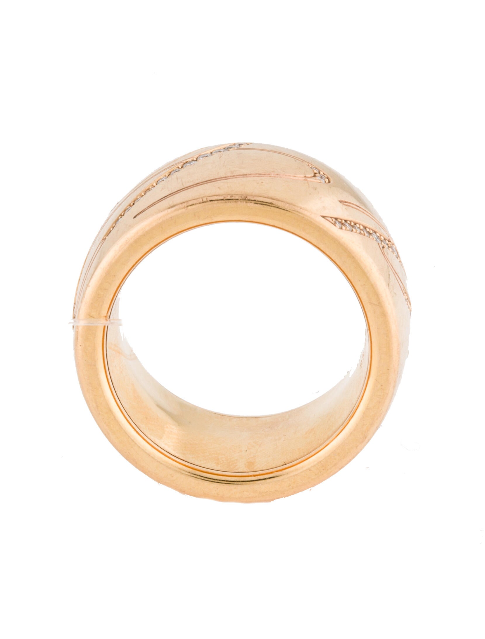 Chopard 18K Diamond Chopardissimo Revolving Signature Ring - 18K Yellow ...