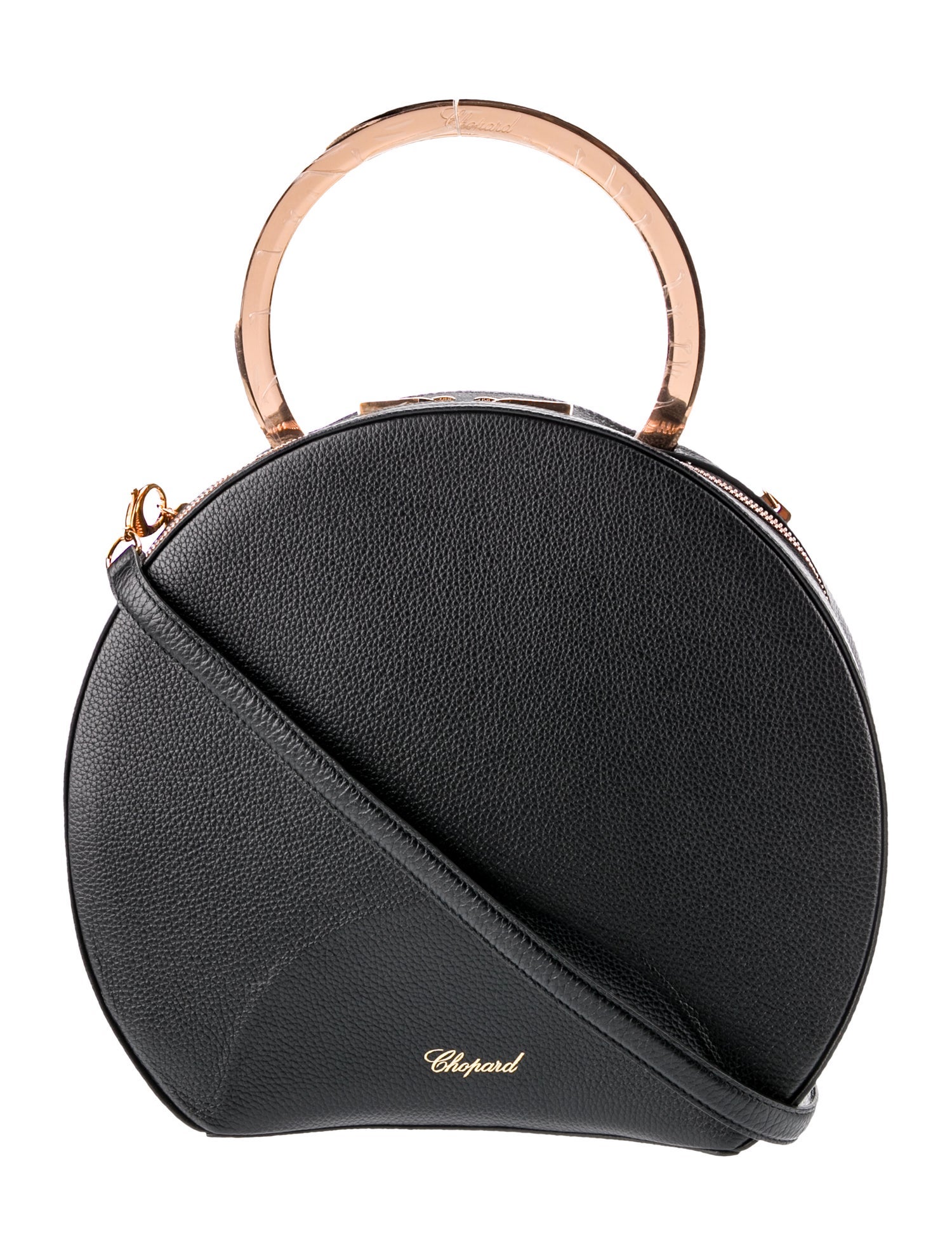 Chopard Leather Shoulder Bag - Black Shoulder Bags, Handbags - CHP28850 ...