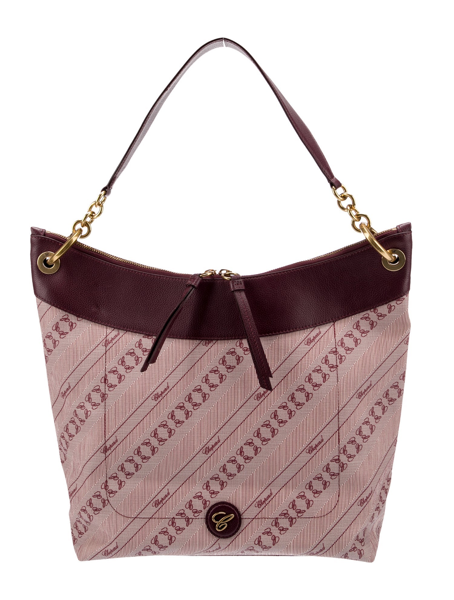 Chopard Leather Patterned Bag - Red Shoulder Bags, Handbags - CHP28872 ...