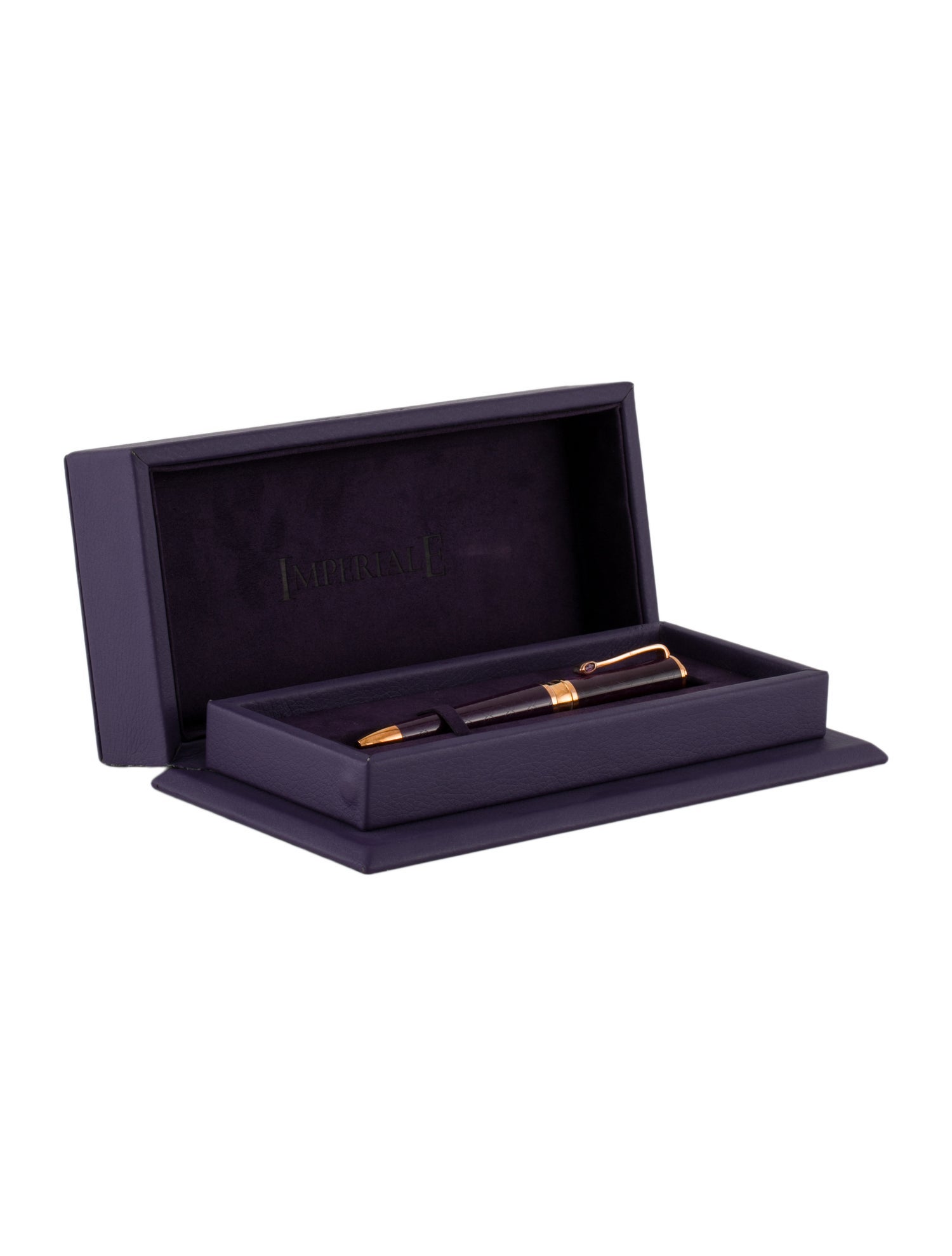 Chopard Imperiale Ballpoint Pen - Purple Books, Stationery & Pens ...