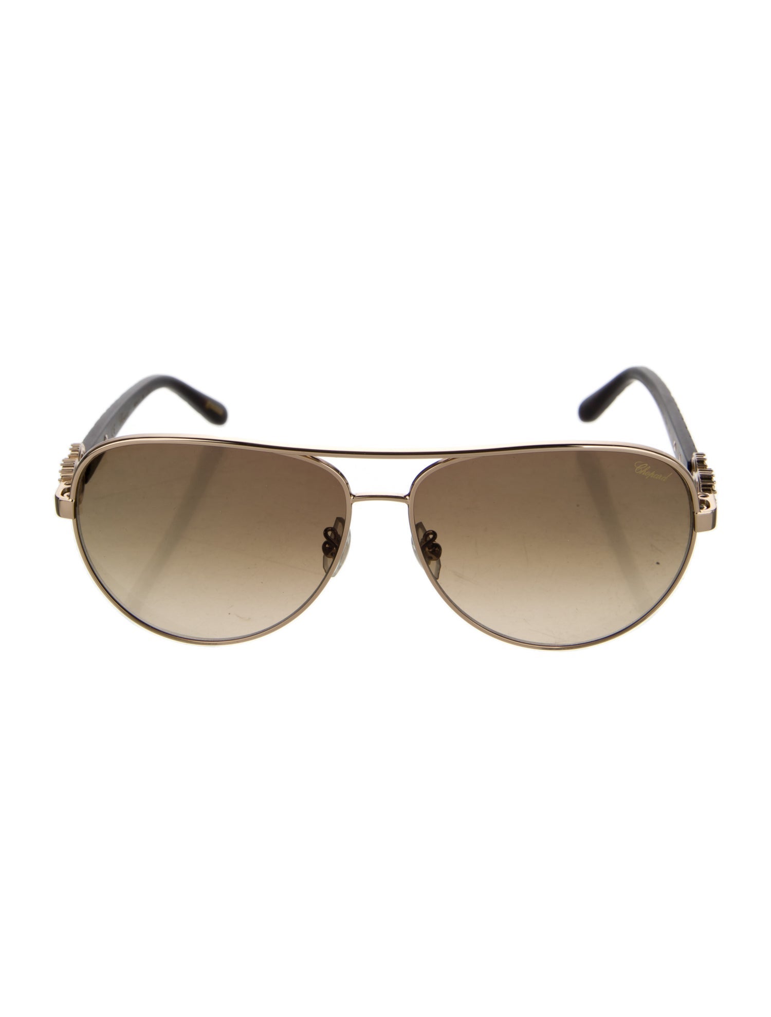 Miu Miu Round Gradient Sunglasses - Brown Sunglasses, Accessories ...