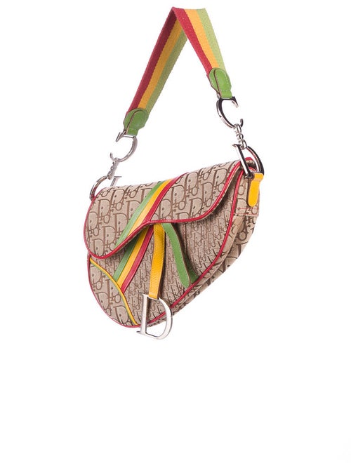 Christian Dior Rasta Saddle Bag - Handbags - CHR02876 | The RealReal
