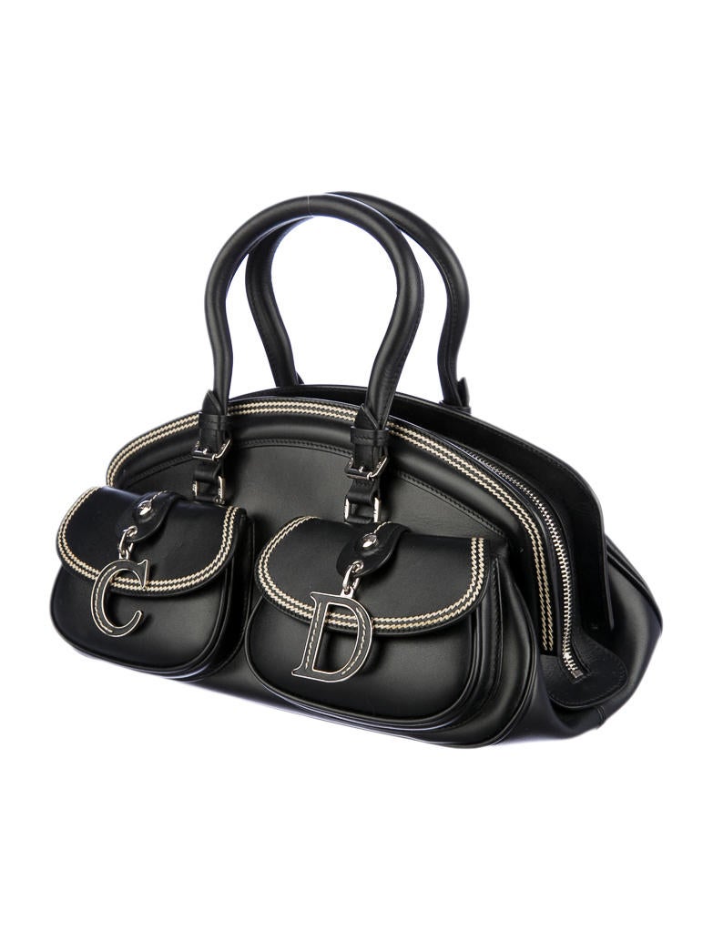 Christian Dior Detective Bag - Black Handle Bags, Handbags - CHR10904 ...