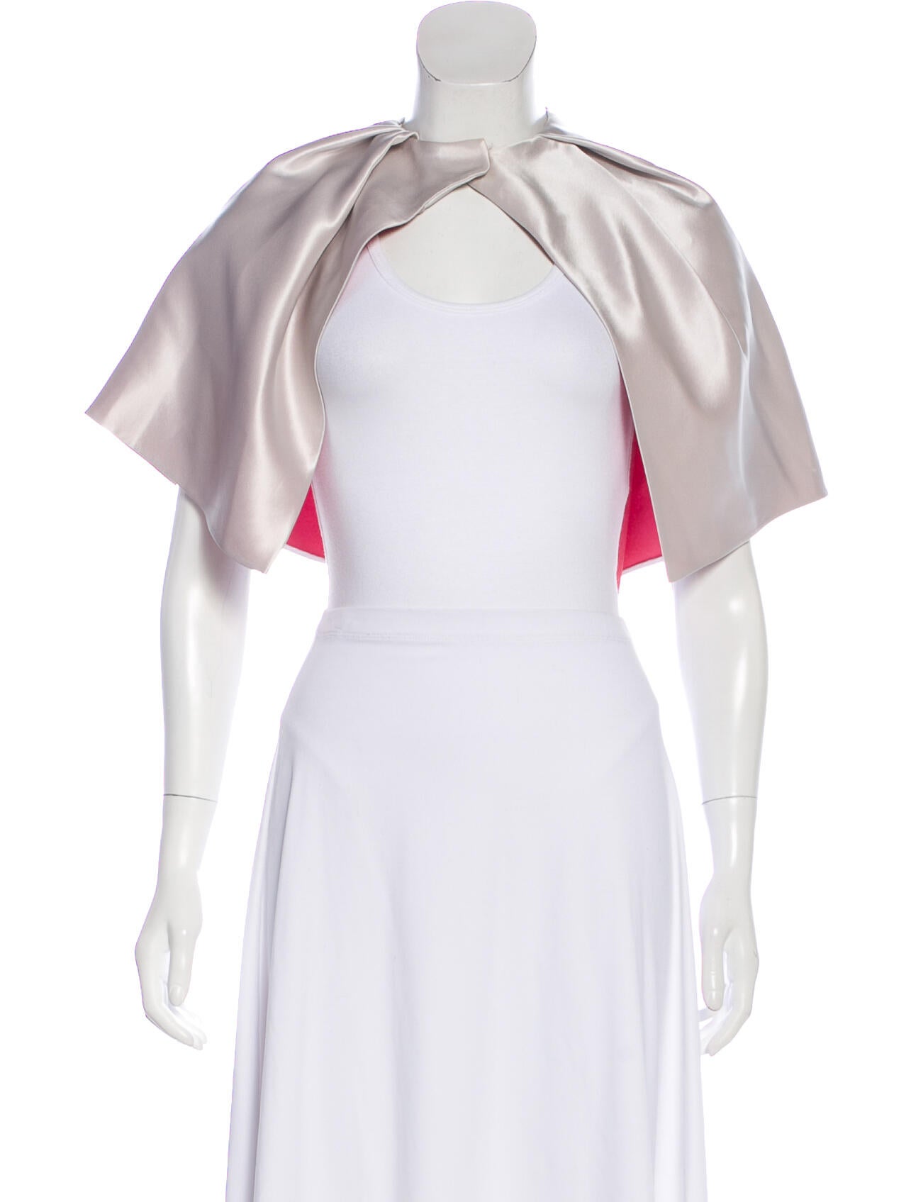 Christian Dior Cape w/ Tags - Grey Jackets, Clothing - CHR129847 | The ...