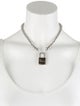 Christian Dior Lock Necklace - Necklaces - CHR21830 | The RealReal