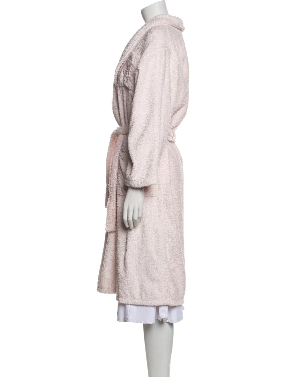 Christian Dior Vintage Embroidered Accent Robe - Pink Loungewear ...