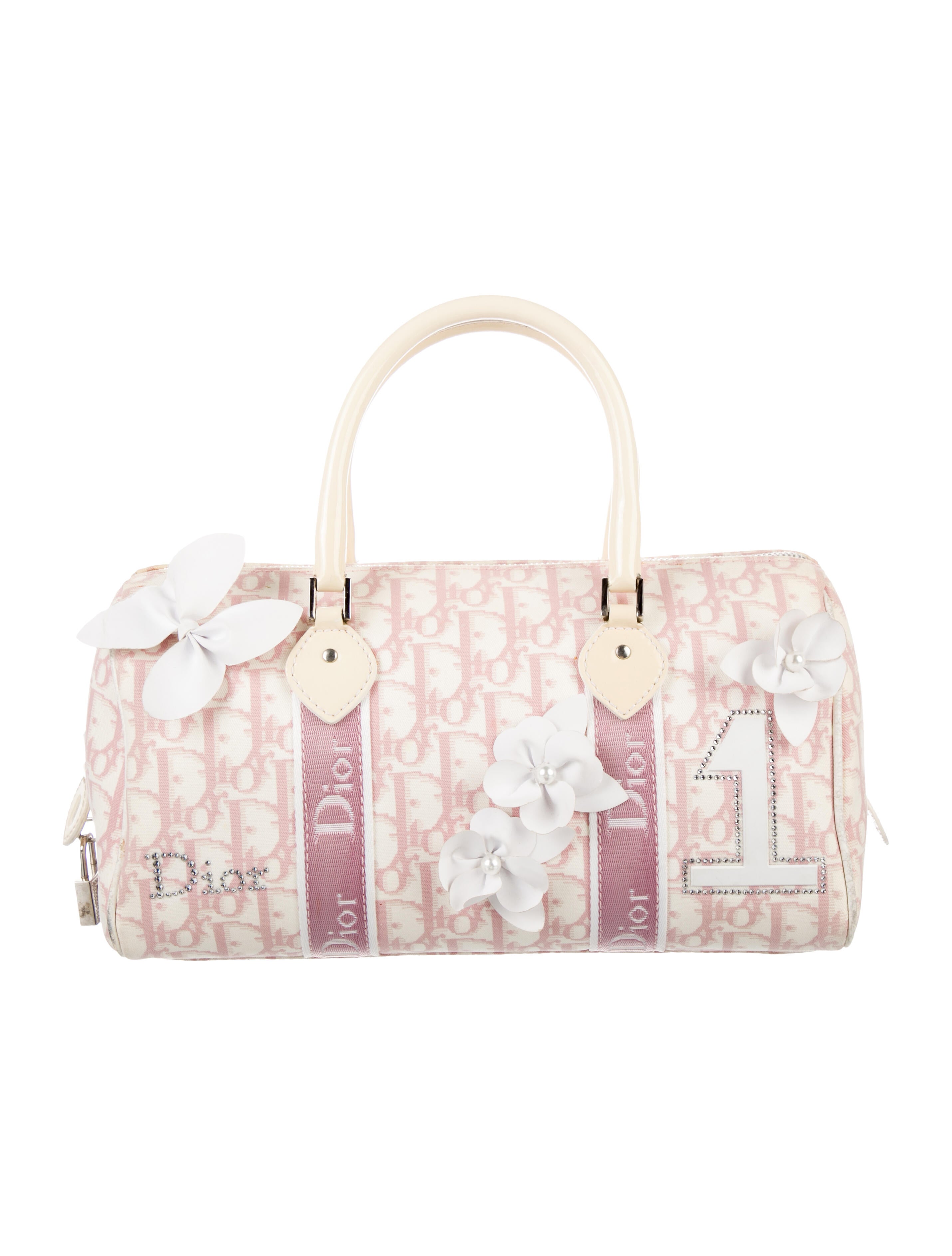 Christian Dior Butterfly-Embellished Mini Lady Dior Bag w/ Strap ...