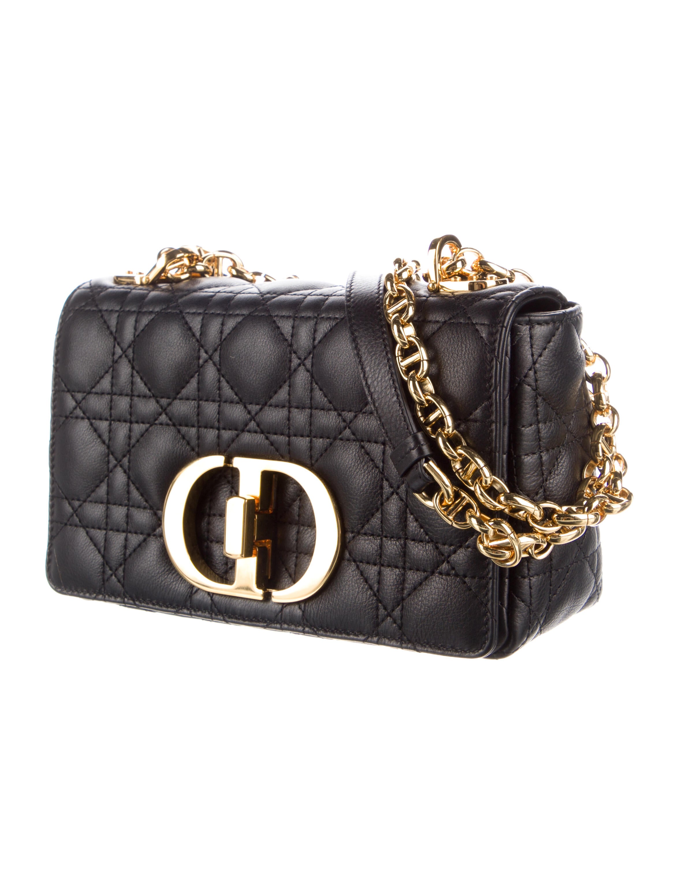Christian Dior 2020 Small Caro Bag - Black Shoulder Bags, Handbags ...