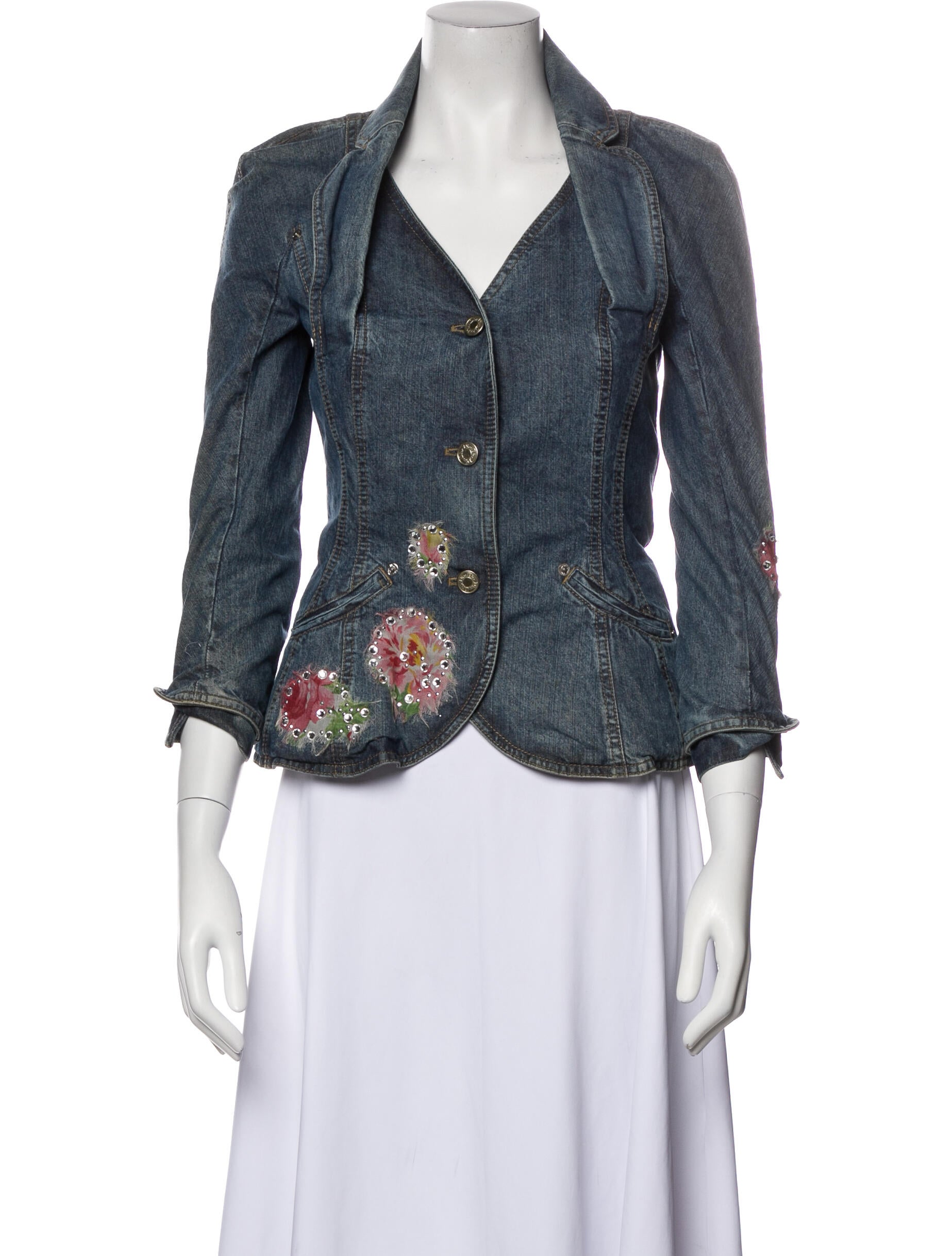 Christian Dior Vintage 2005 Denim Jacket - Blue Jackets, Clothing ...