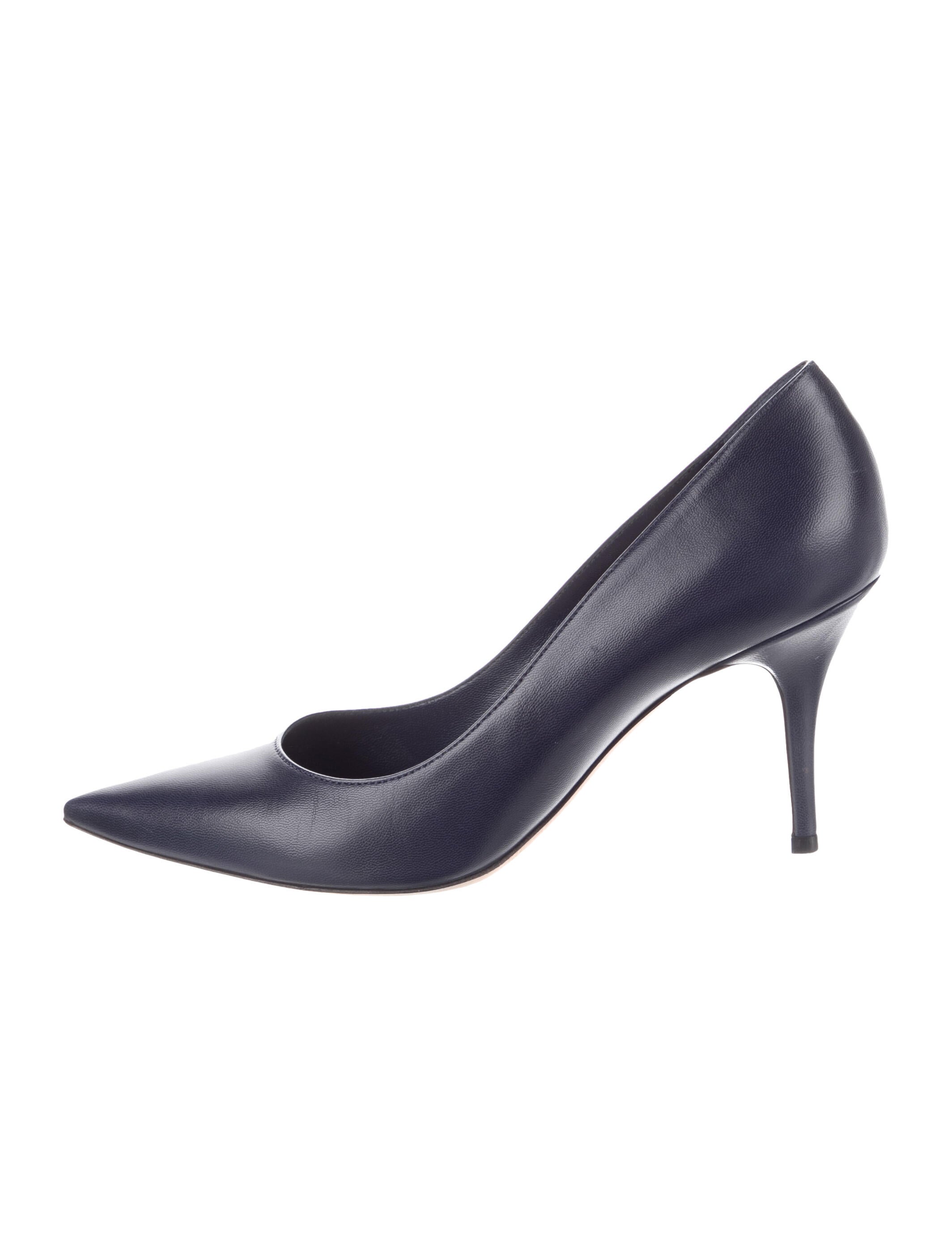 Christian Dior Sequined Pumps w/ Tags - Blue Pumps, Shoes - CHR35698 ...