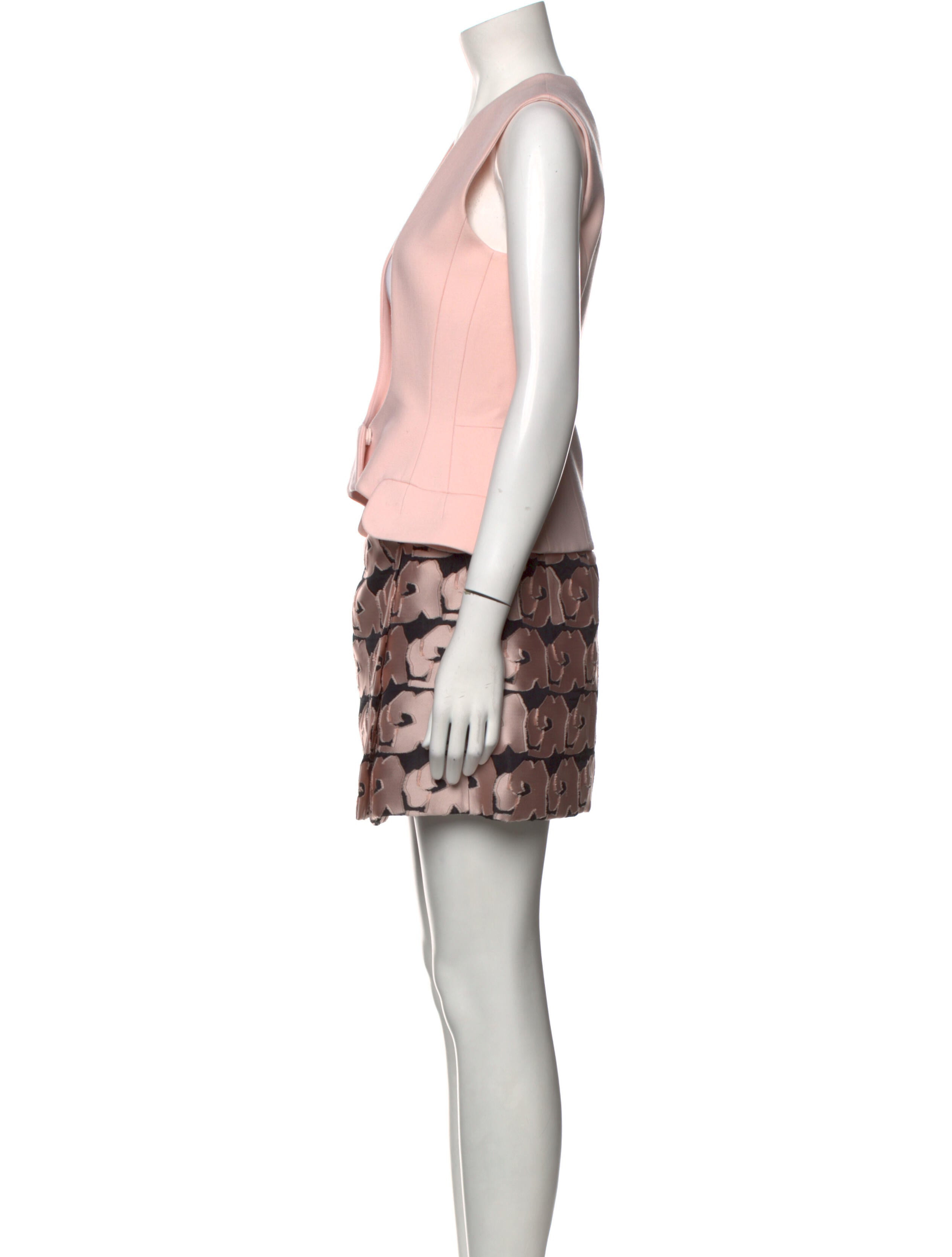Christian Dior Geometric Pattern Dress - Black Dresses, Clothing ...
