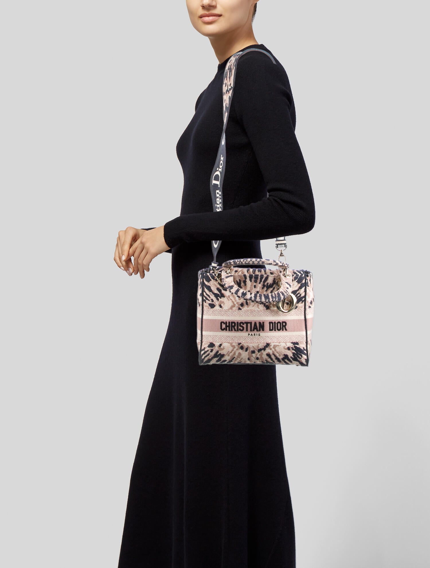 Christian Dior Lady Dior Bag - Metallic Handle Bags, Handbags ...