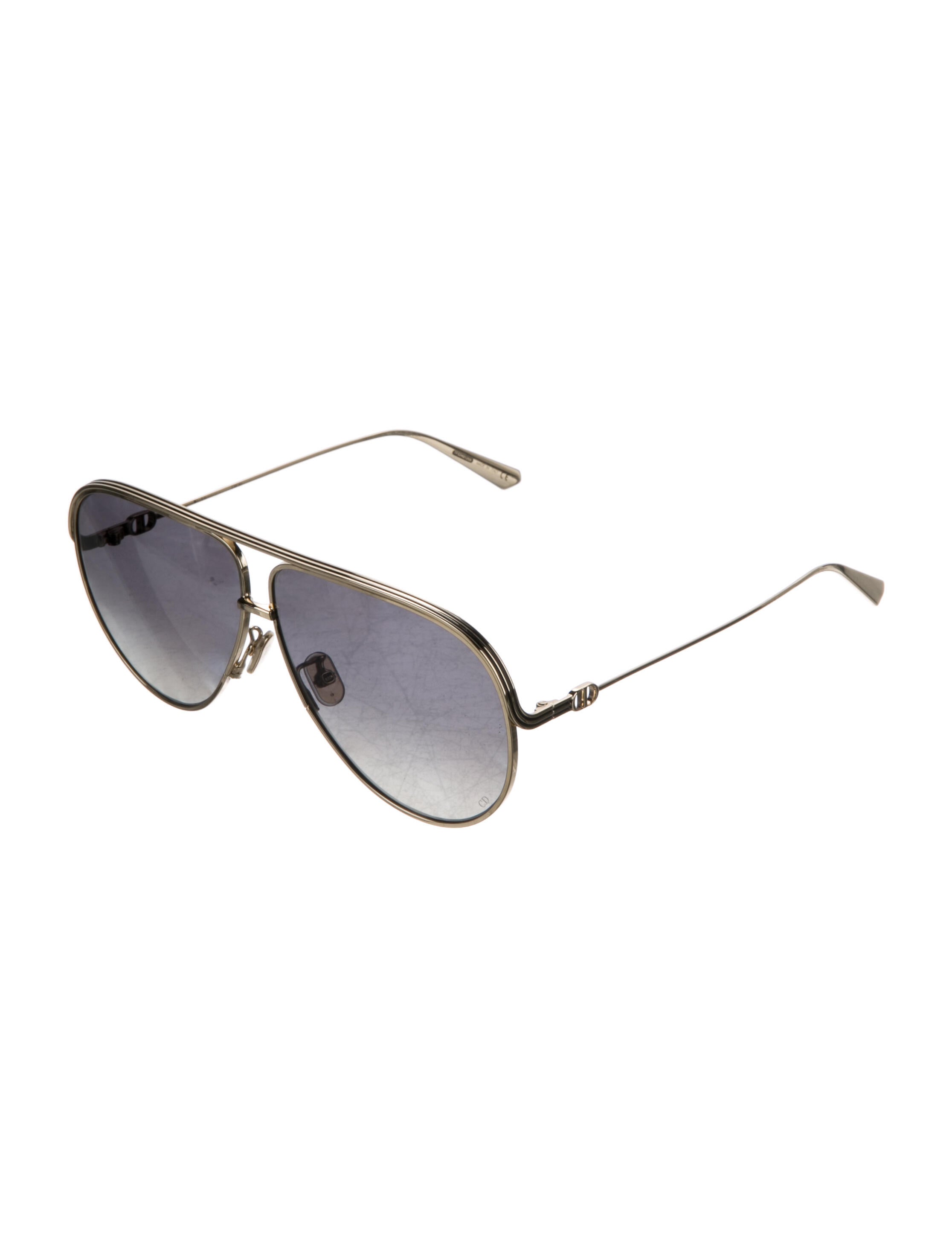 Christian Dior Everdior Aviator Sunglasses Black Sunglasses Accessories Chr253354 The