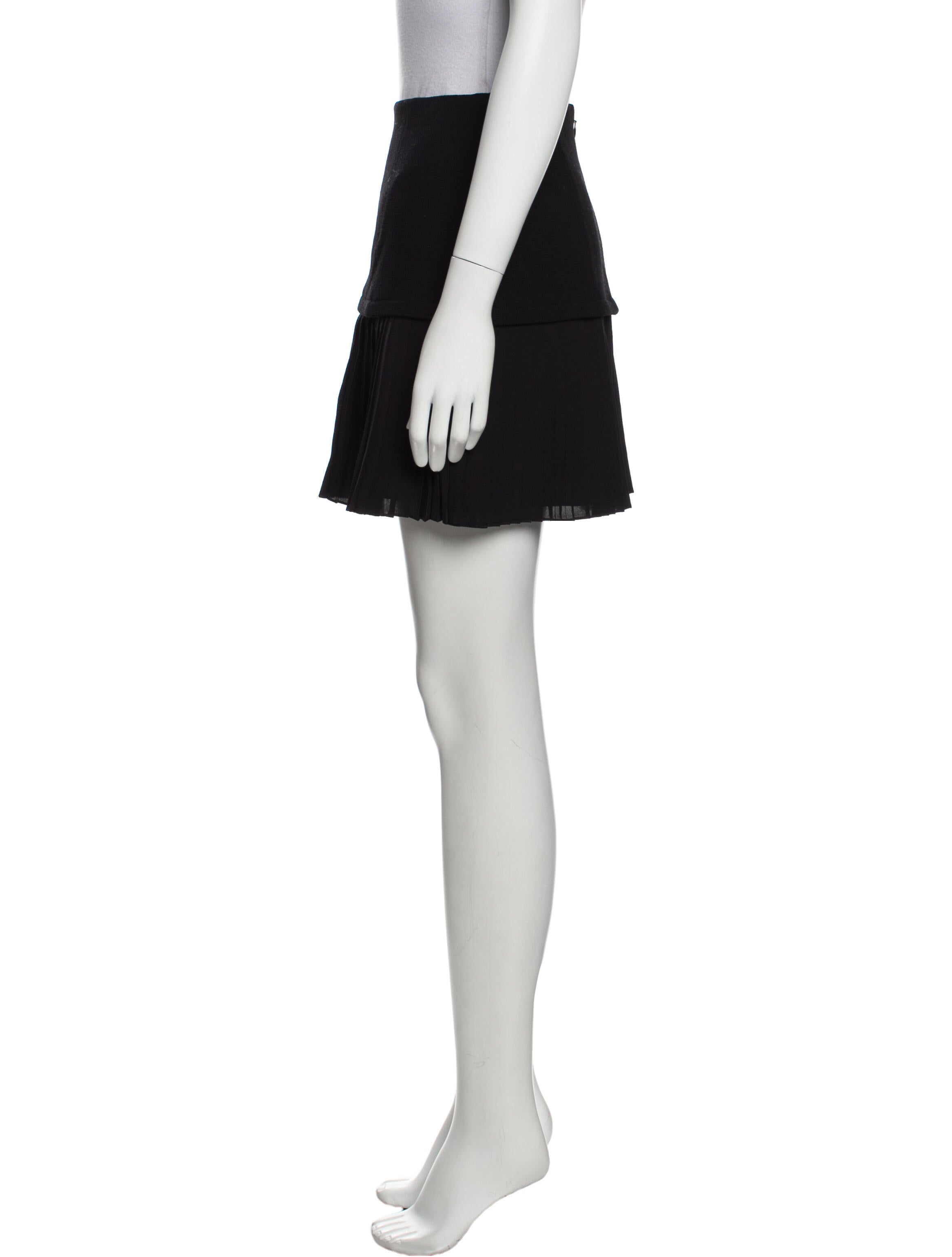 Christian Dior 2017 Tulle Mini Skirt - Black Skirts, Clothing ...