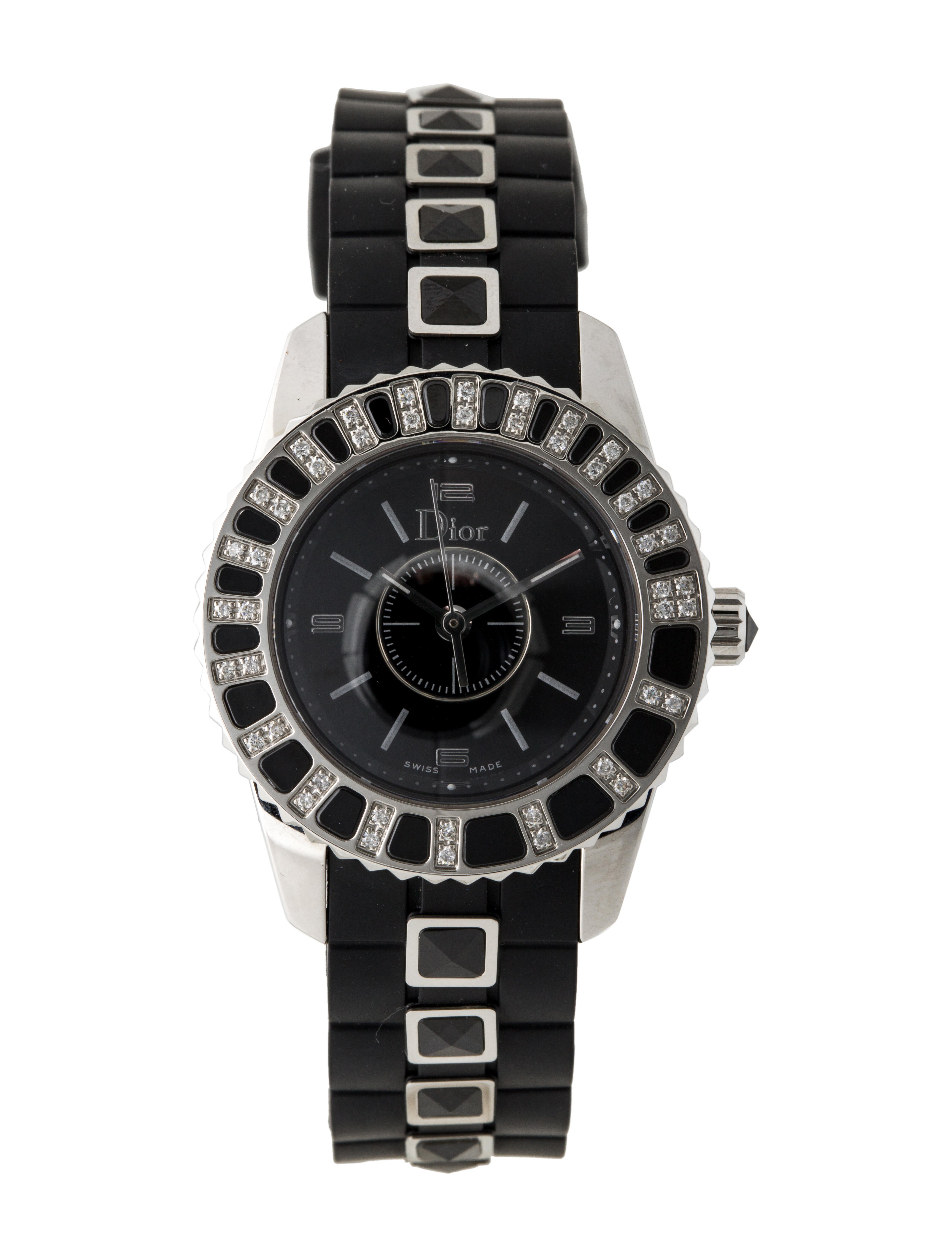 Christian Dior Chris Diamond Watch - Stainless Steel - CHR33846 | The ...