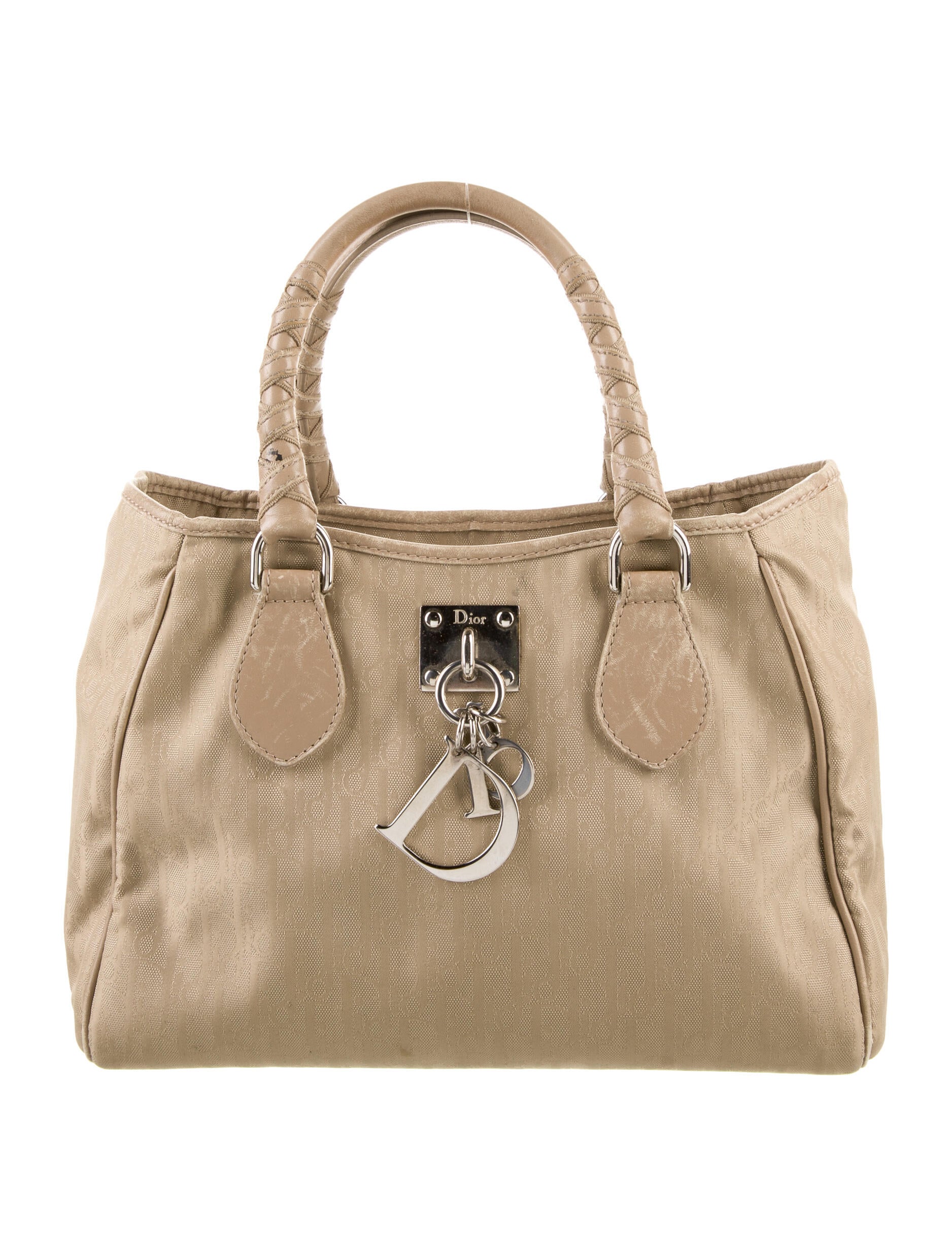 Christian Dior Diorissimo Nylon Tote - Blue Totes, Handbags - CHR61945 ...