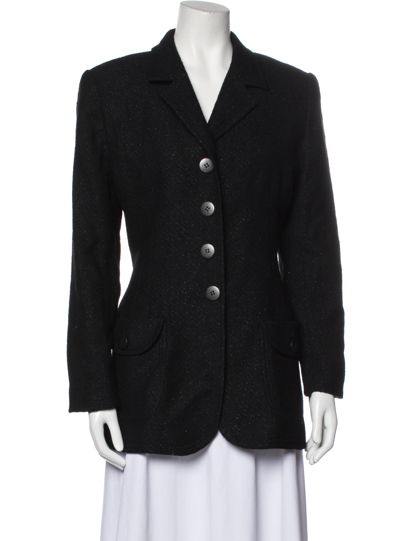 Christian Dior Coat - Black Coats, Clothing - CHR263651 | The RealReal