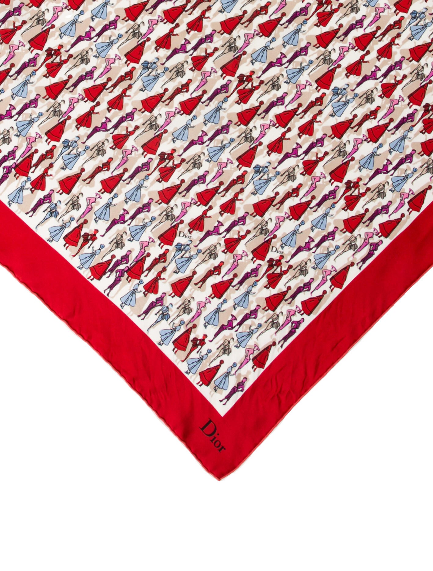 Christian Dior Floral Print Scarf - Scarves and Shawls, Accessories ...