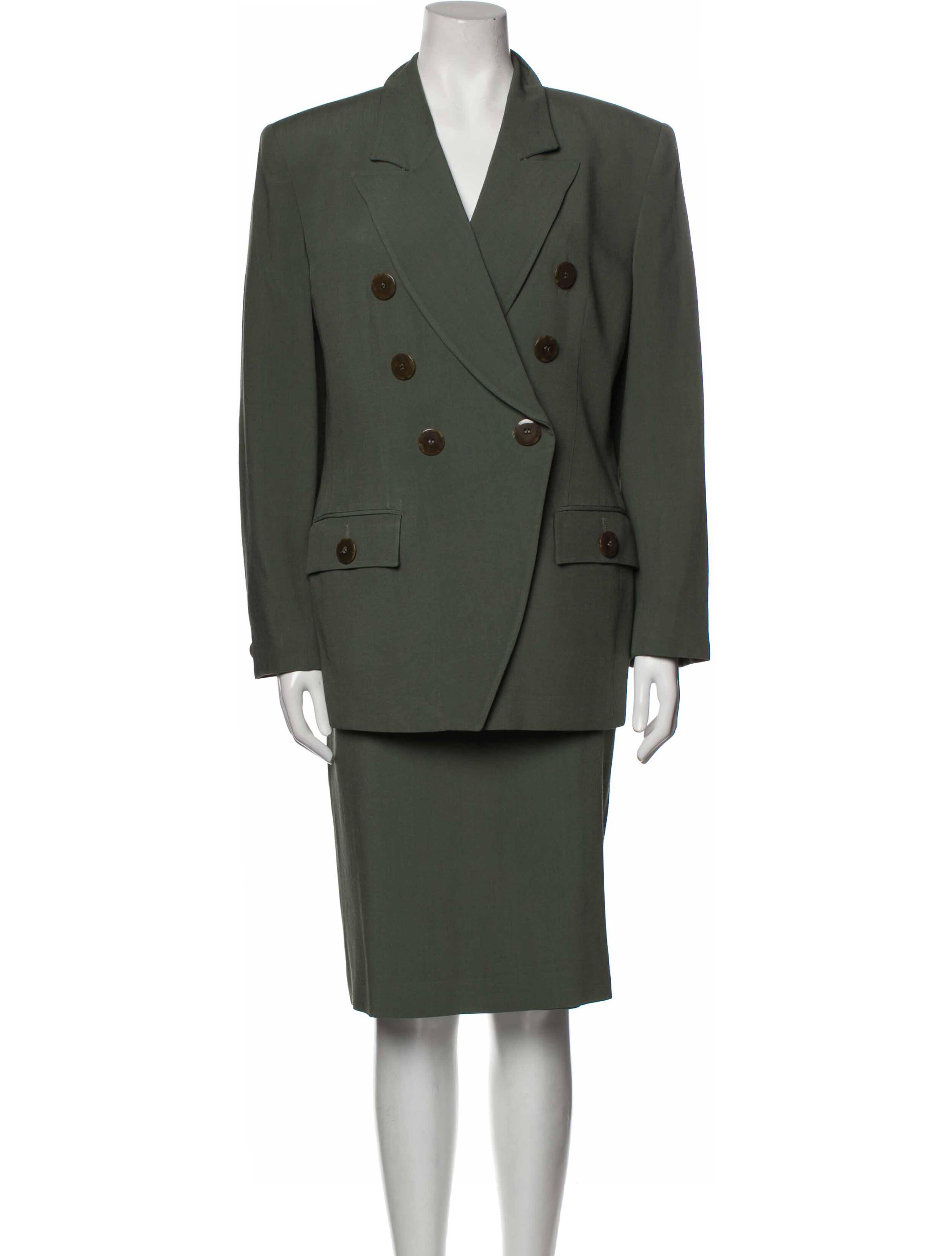 Christian Dior Skirt Suit - Green Suits and Sets, Clothing - CHR269092 ...