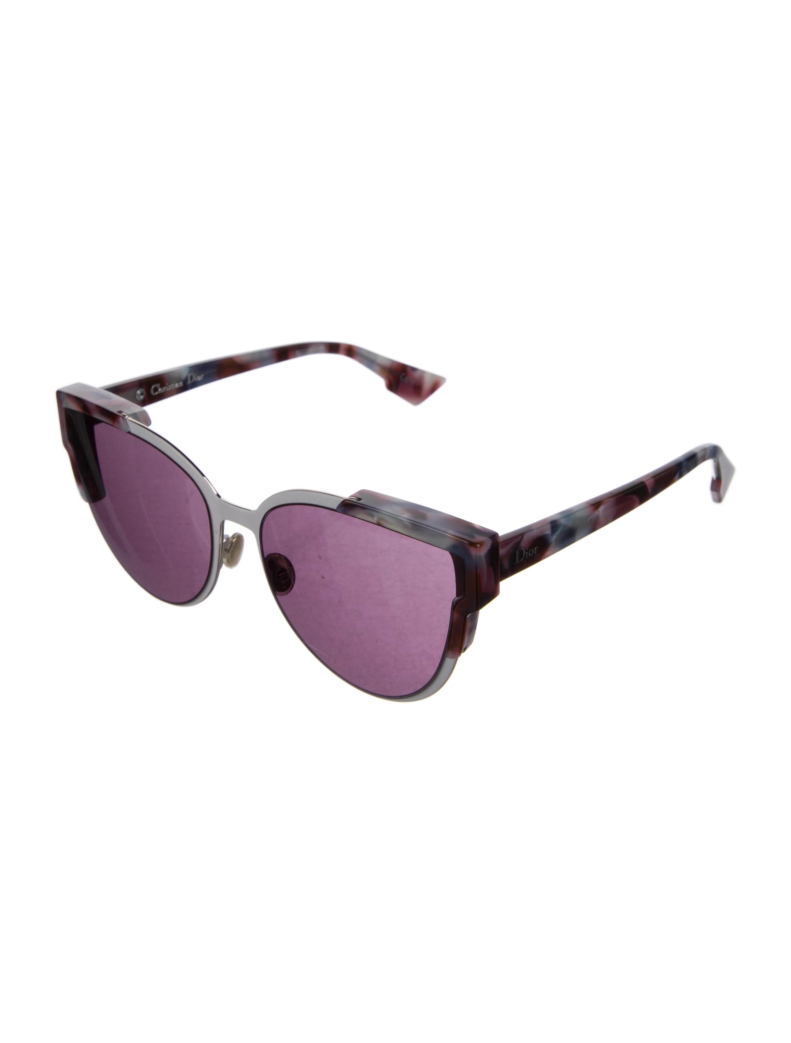 Christian Dior Aviadior Tinted Sunglasses - Burgundy Sunglasses ...