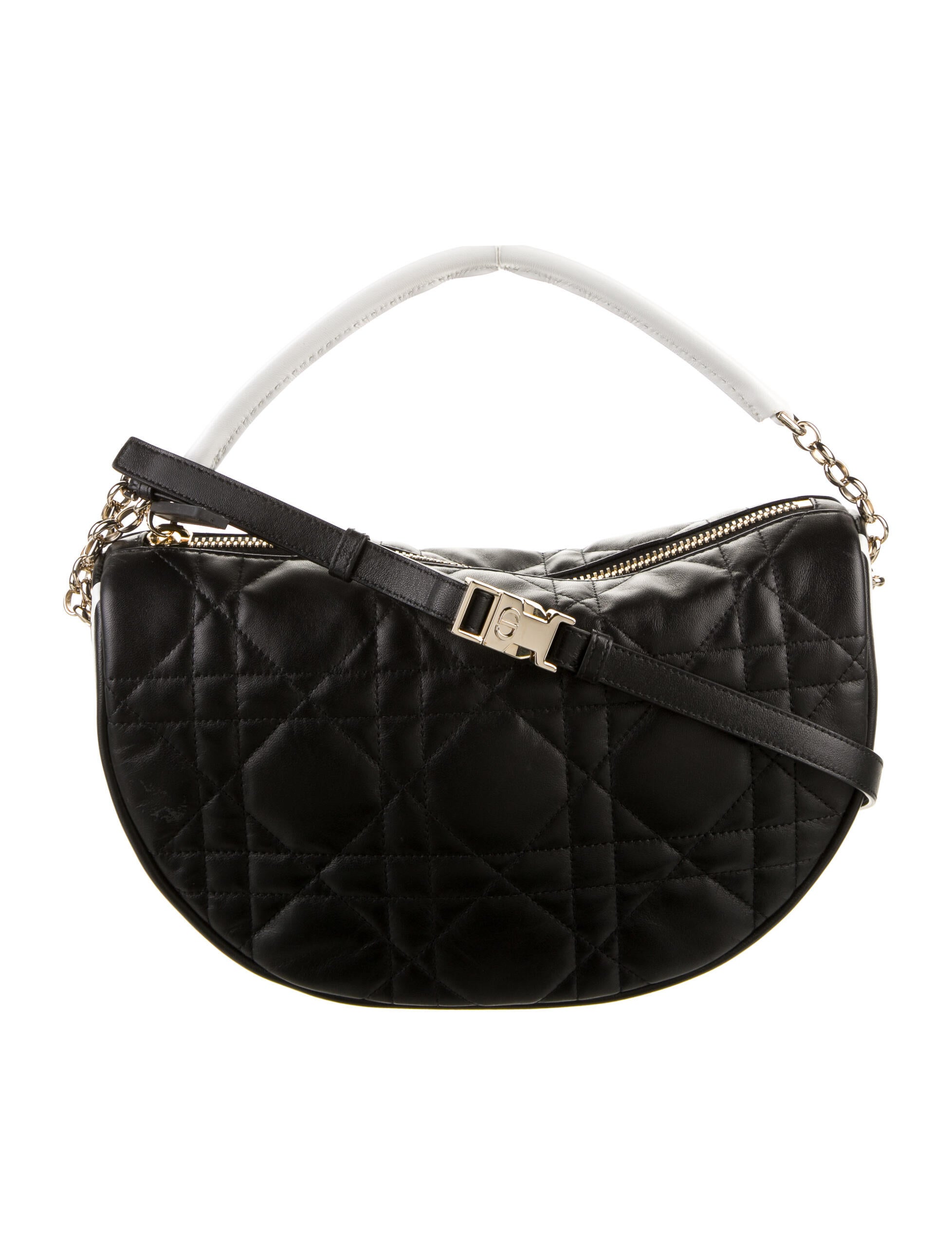 Christian Dior New Lock Flap Bag - Black Shoulder Bags, Handbags ...