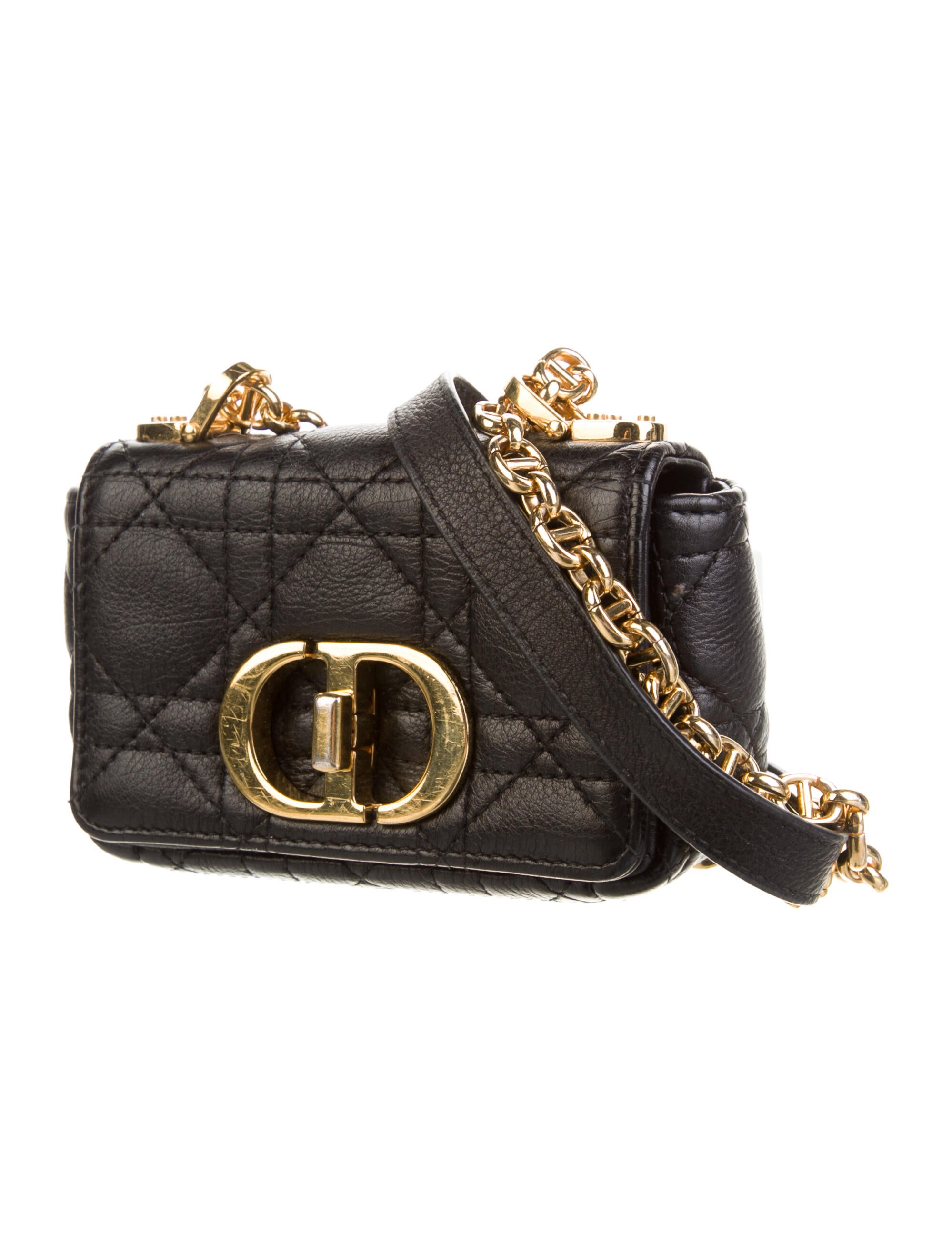 Christian Dior Mini Lady Dior Bag - Black Mini Bags, Handbags ...