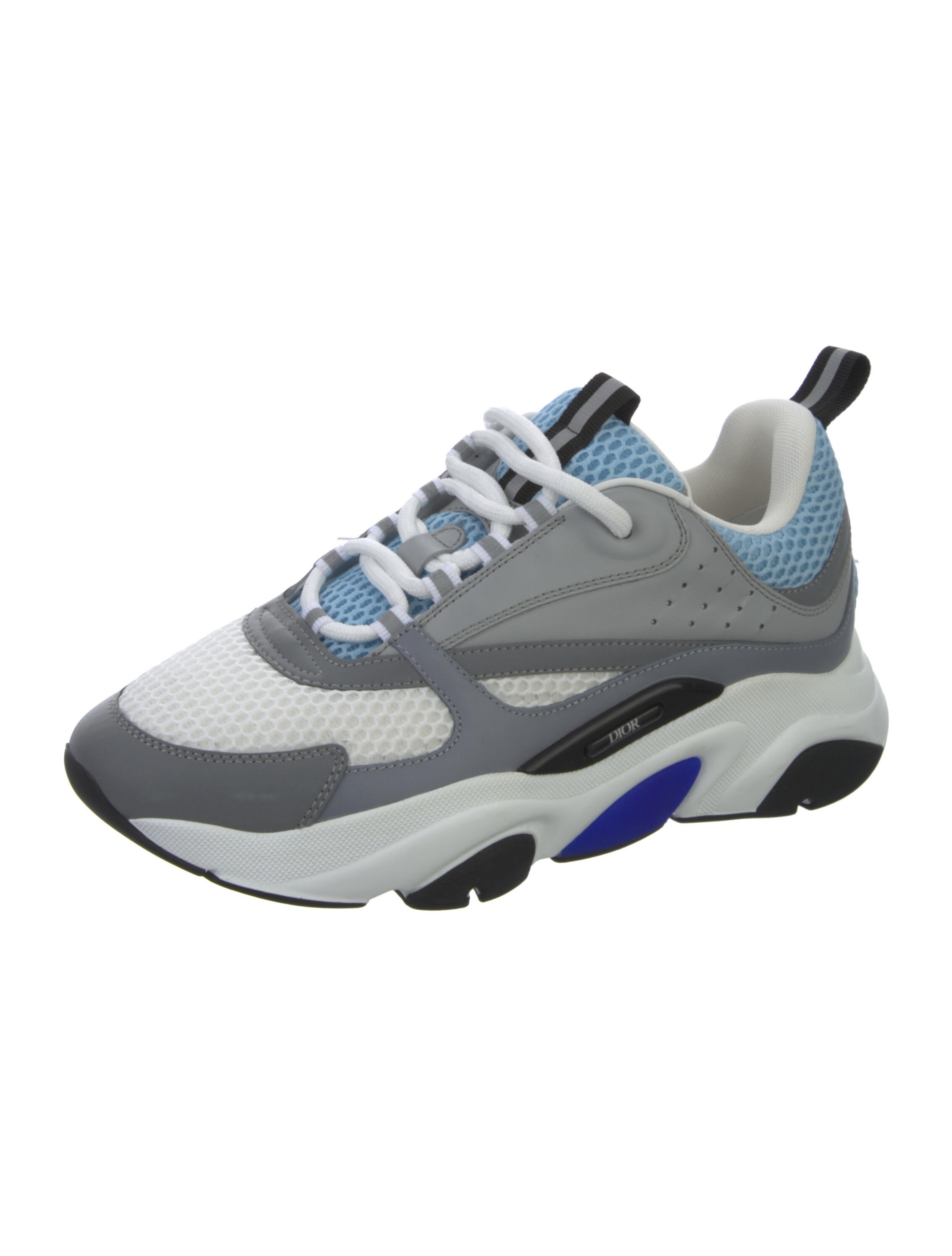 Christian Dior B22 Chunky Sneakers - Grey Sneakers, Shoes - CHR279251 ...