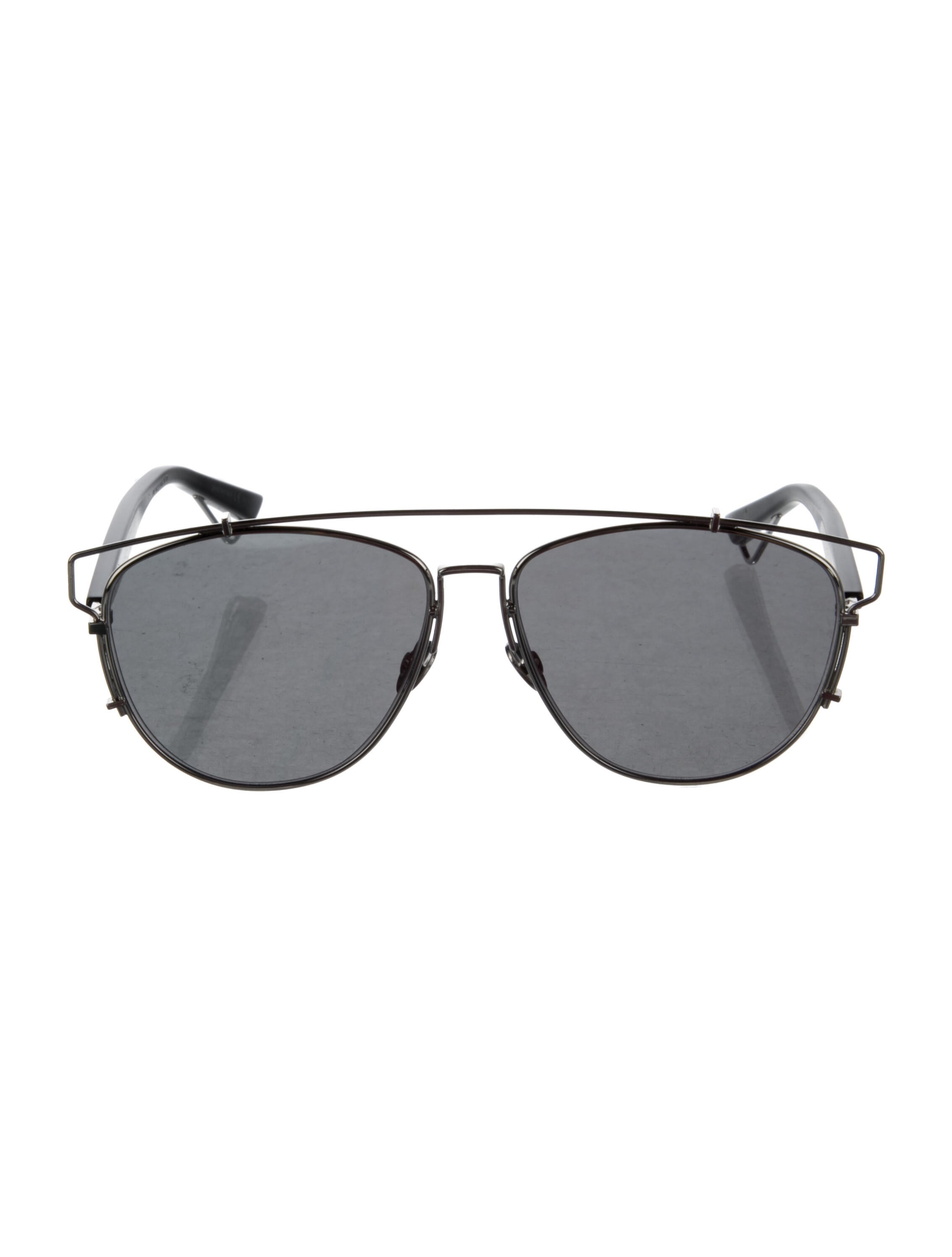 Christian Dior So Real Reflective Sunglasses - Black Sunglasses ...