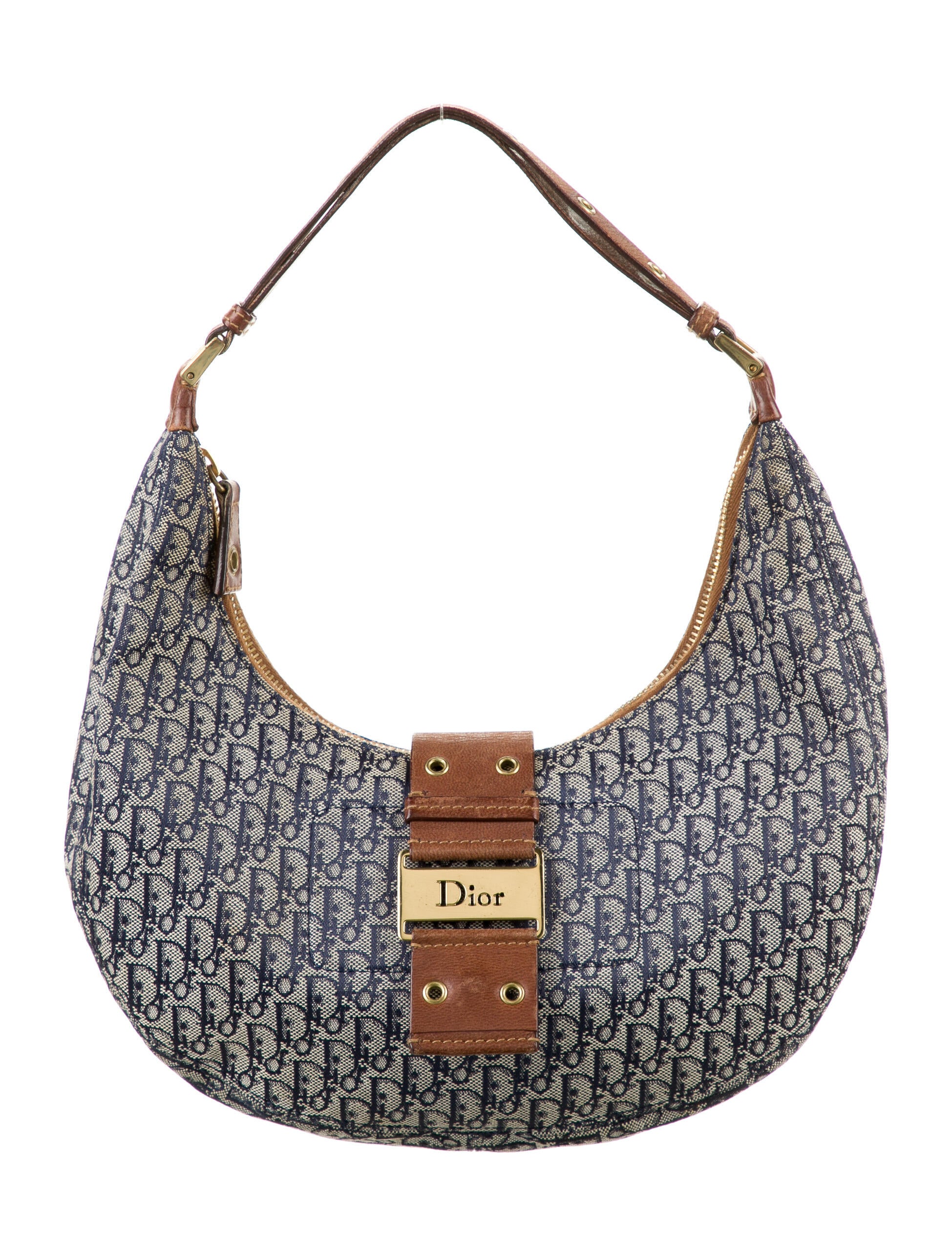 Christian Dior Miss Dior Large Flap Bag - Blue Shoulder Bags, Handbags ...
