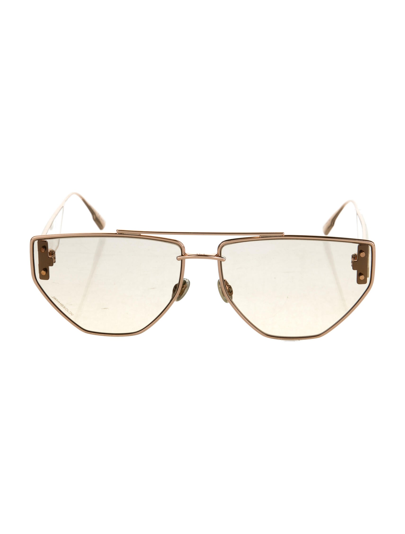 Christian Dior 'Dior Reflected' Sunglasses - Gold Sunglasses ...