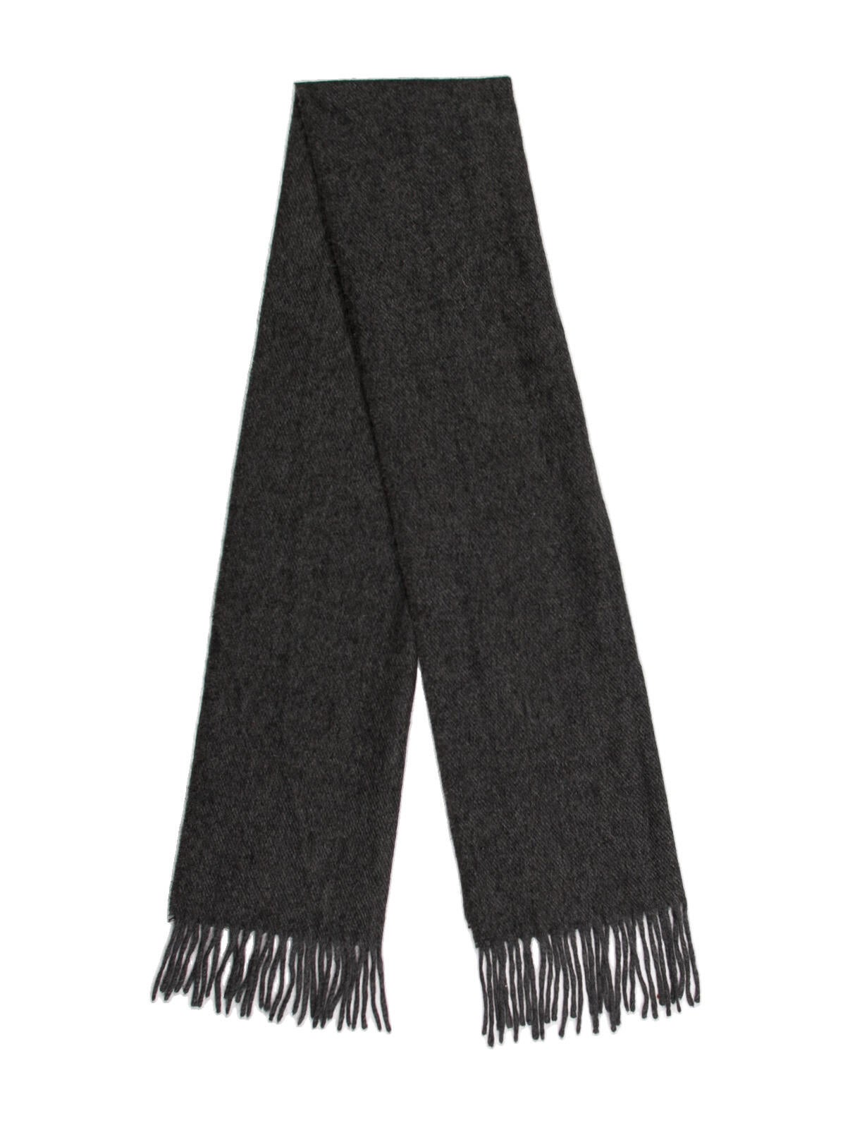 Christian Dior Cashmere Rectangle Scarf - Grey Scarves and Shawls ...