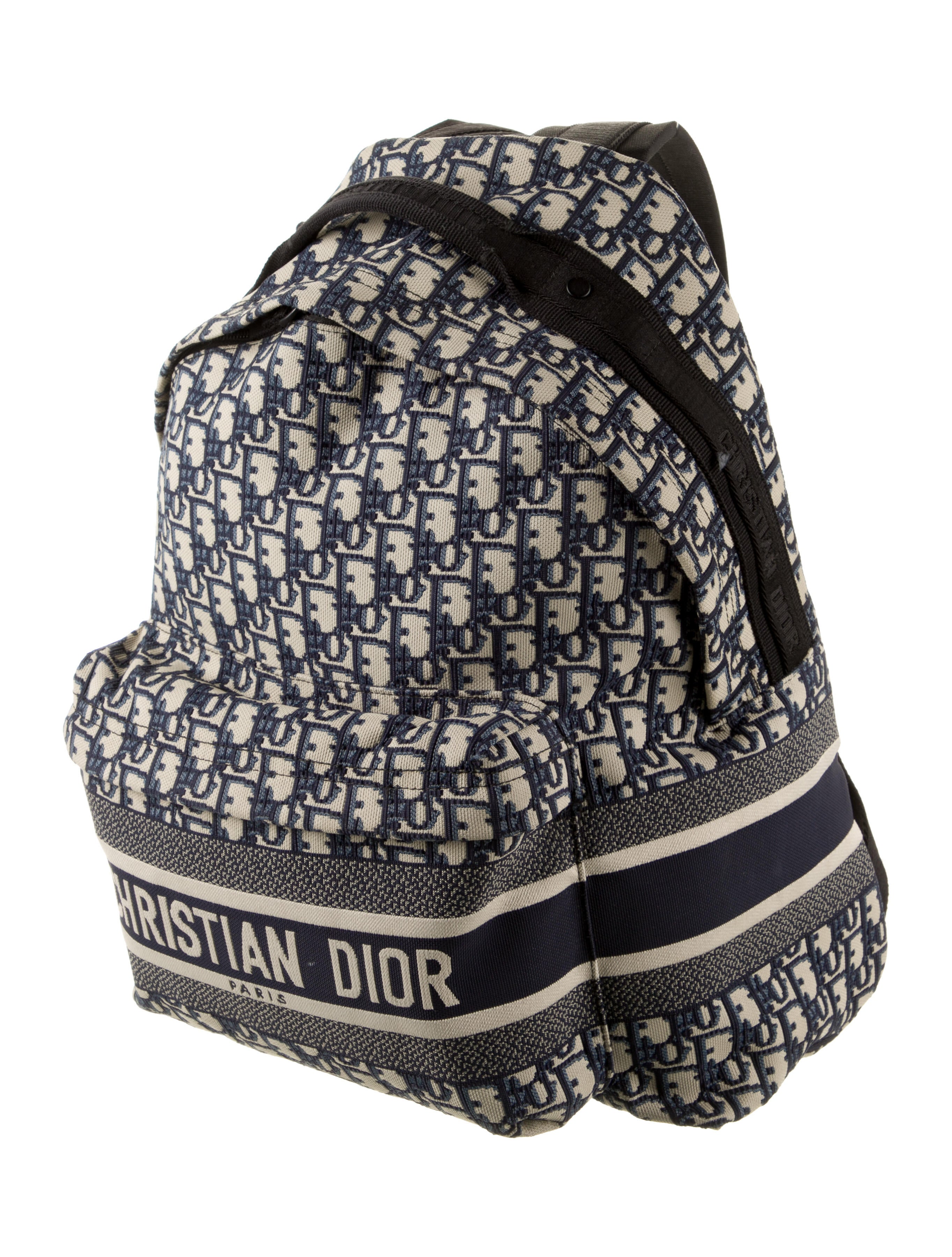 Christian Dior Oblique Diortravel Backpack - Neutrals Backpacks ...