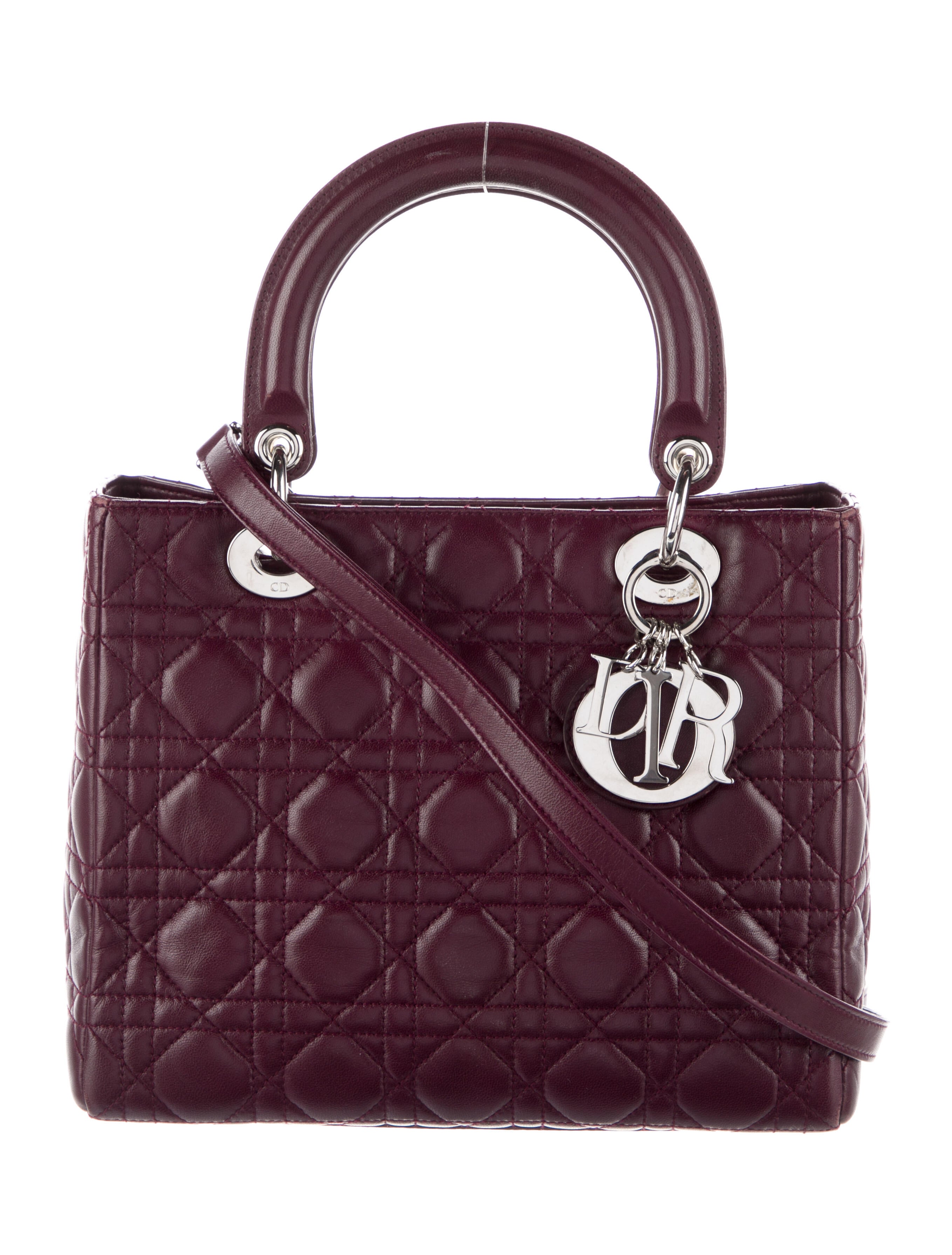 Christian Dior Python Diorissimo Cage Tote - Blue Handle Bags, Handbags ...