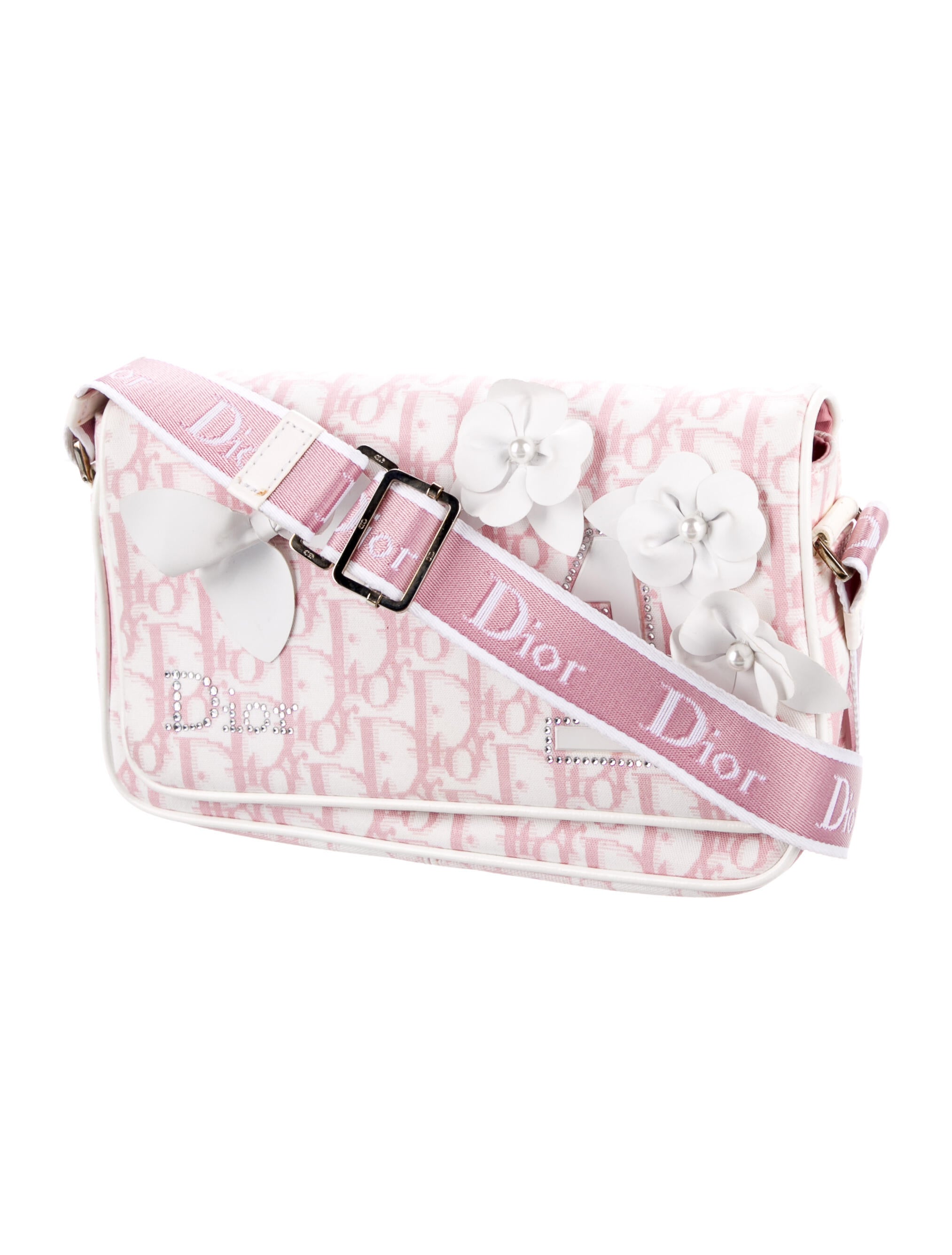 Christian Dior Vintage Diorissimo Girly Bag - Pink Crossbody Bags ...