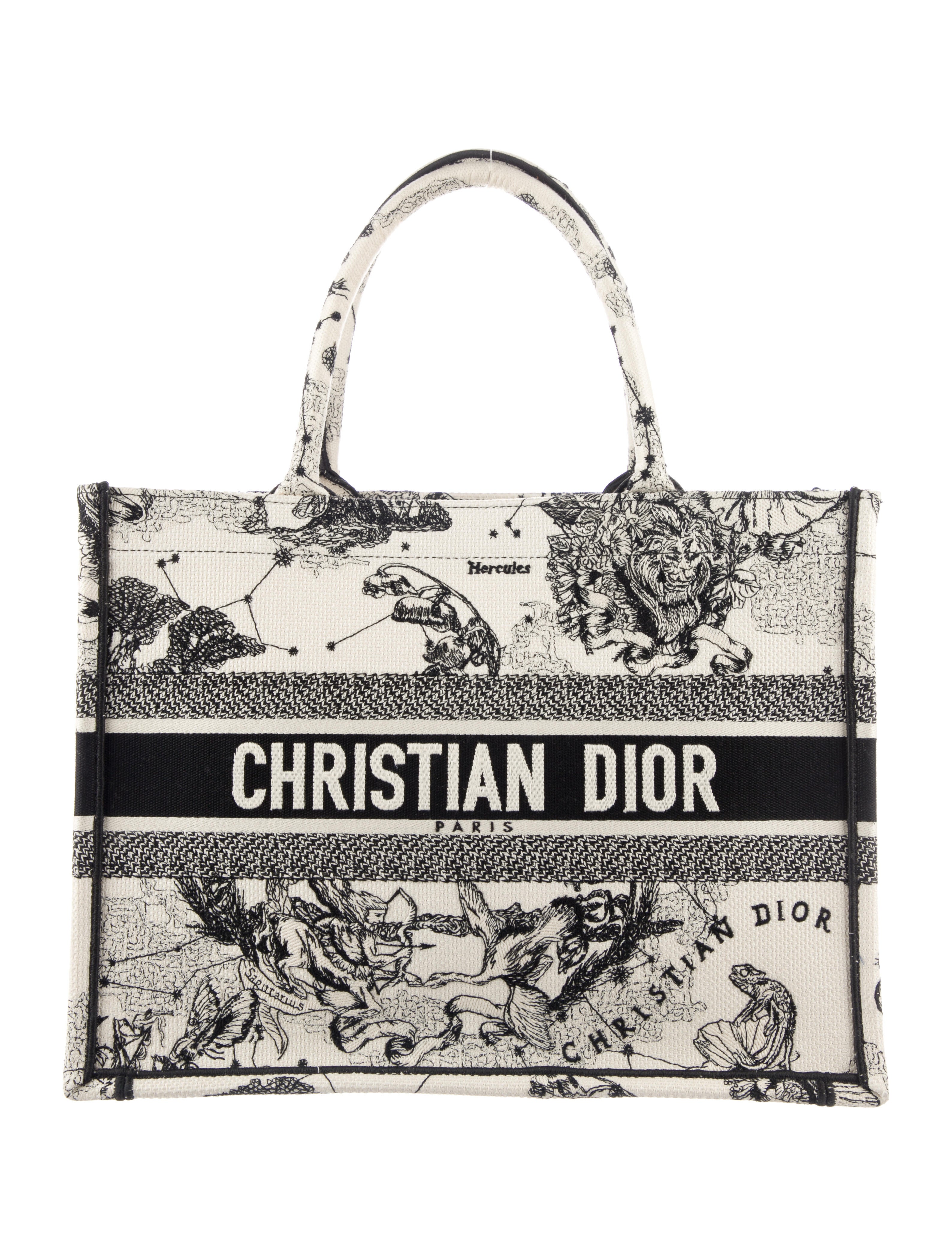 Christian Dior Large Oblique Book Tote - Blue Totes, Handbags ...