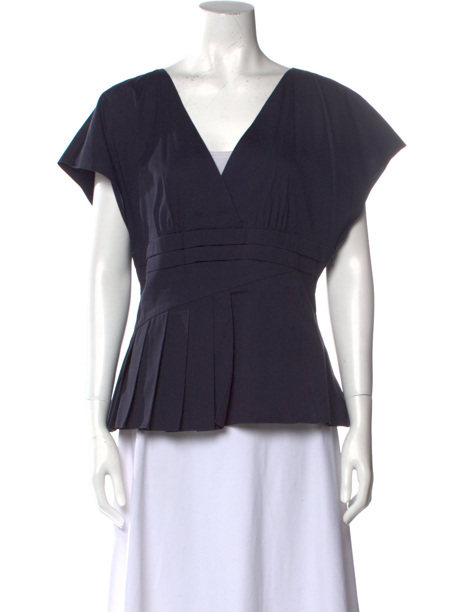 Christian Dior Vintage 2007 Blouse - Blue Tops, Clothing - CHR313815 ...