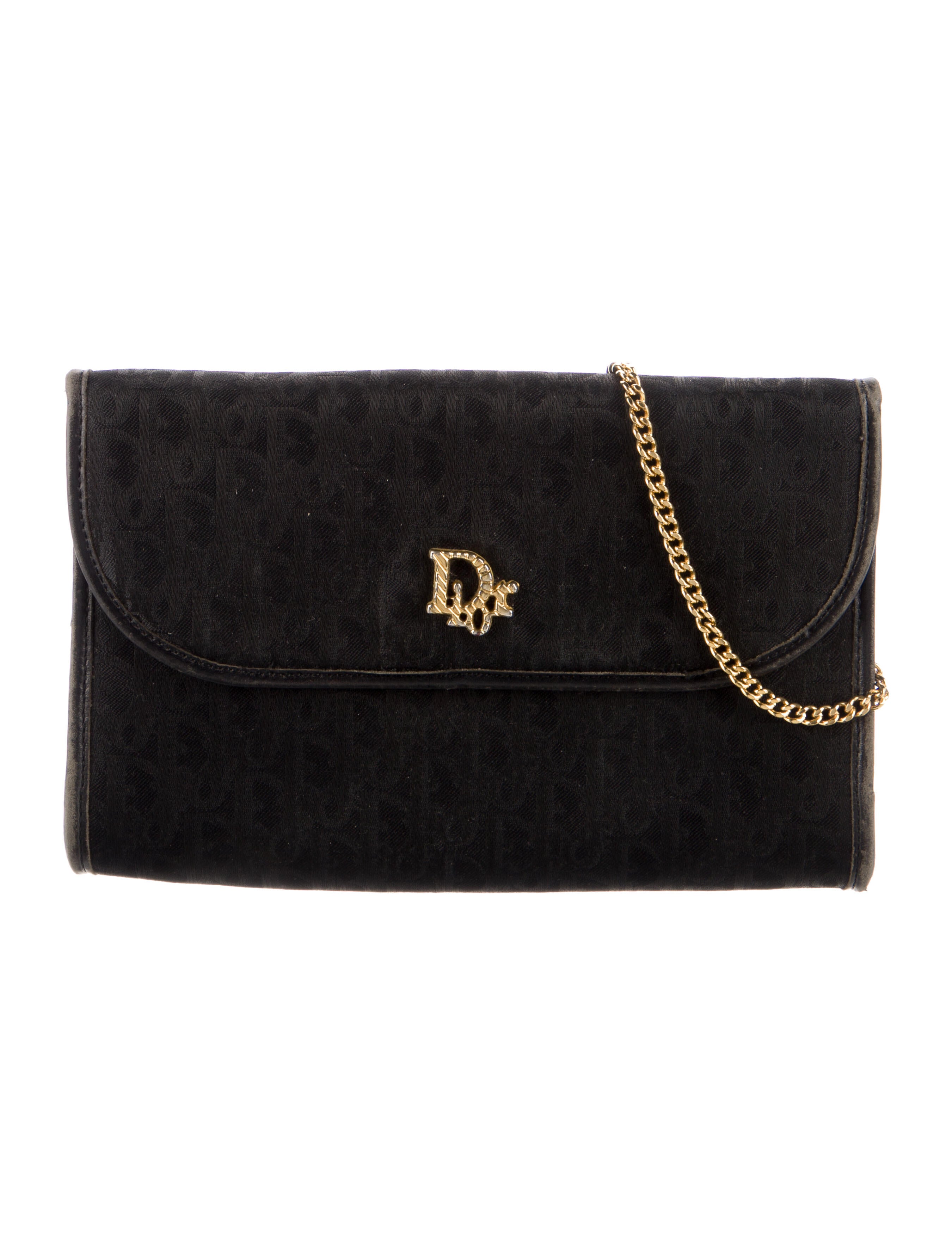 Christian Dior Diorissimo Evening Bag - Black Evening Bags, Handbags ...