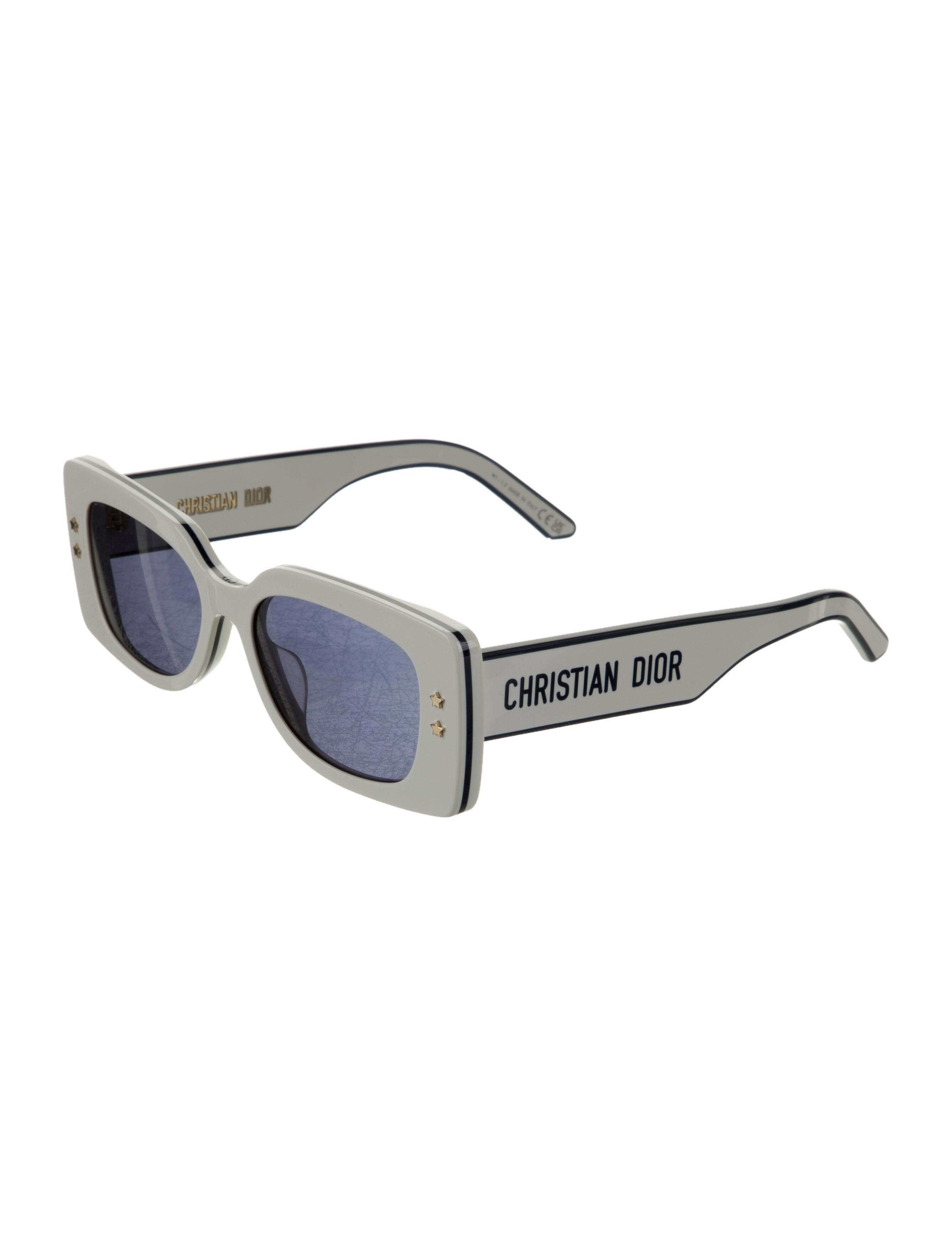 Christian Dior Pacific S1U Square Sunglasses - White Sunglasses ...