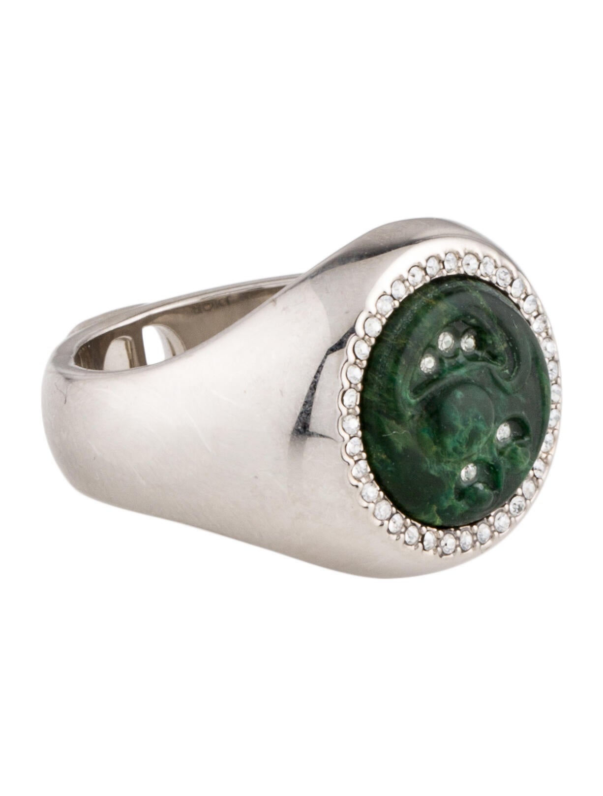 Christian Dior X Kenny Scharf Signet Ring - Signet Ring, Rings ...