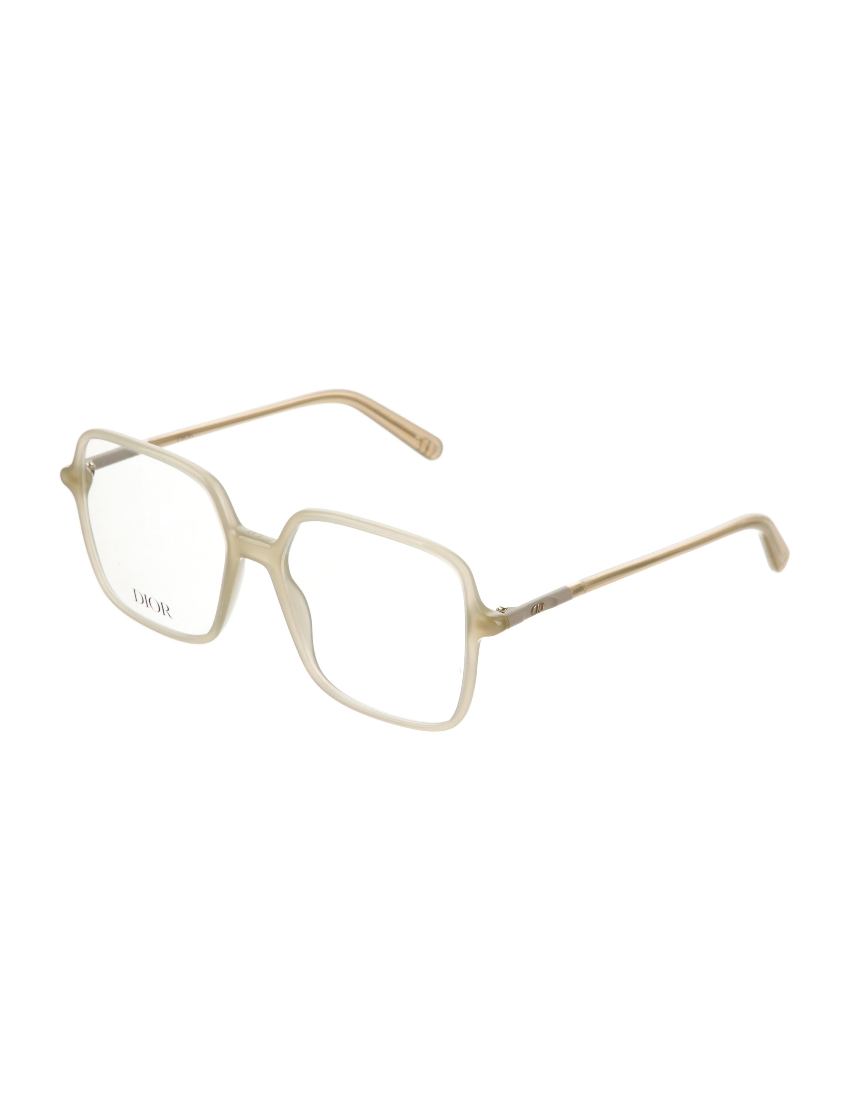 Christian Dior Square Eyeglasses - Neutrals Eyeglasses, Accessories ...
