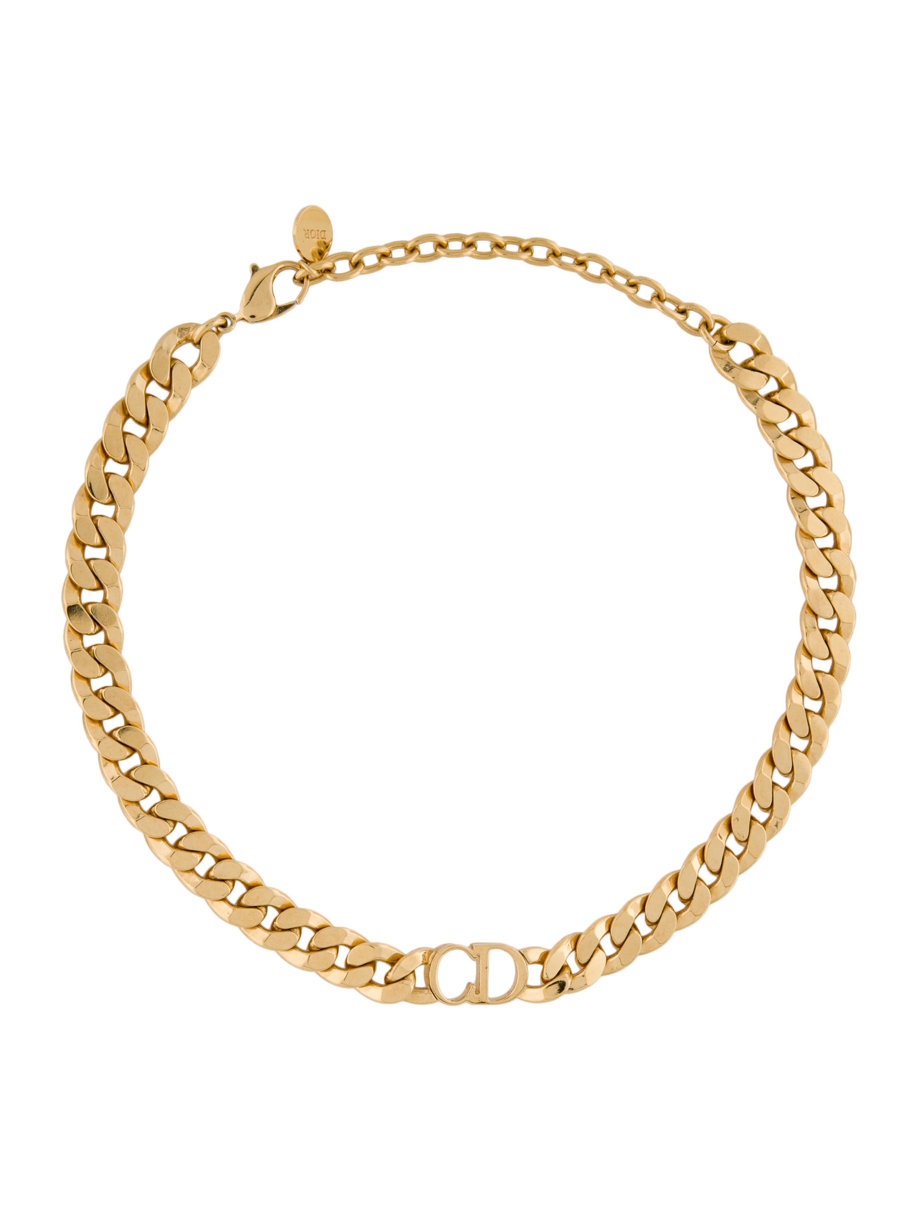 Christian Dior Danseuse Étoile Choker Necklace - Gold-Plated Choker, Necklaces - CHR370143 | The ...