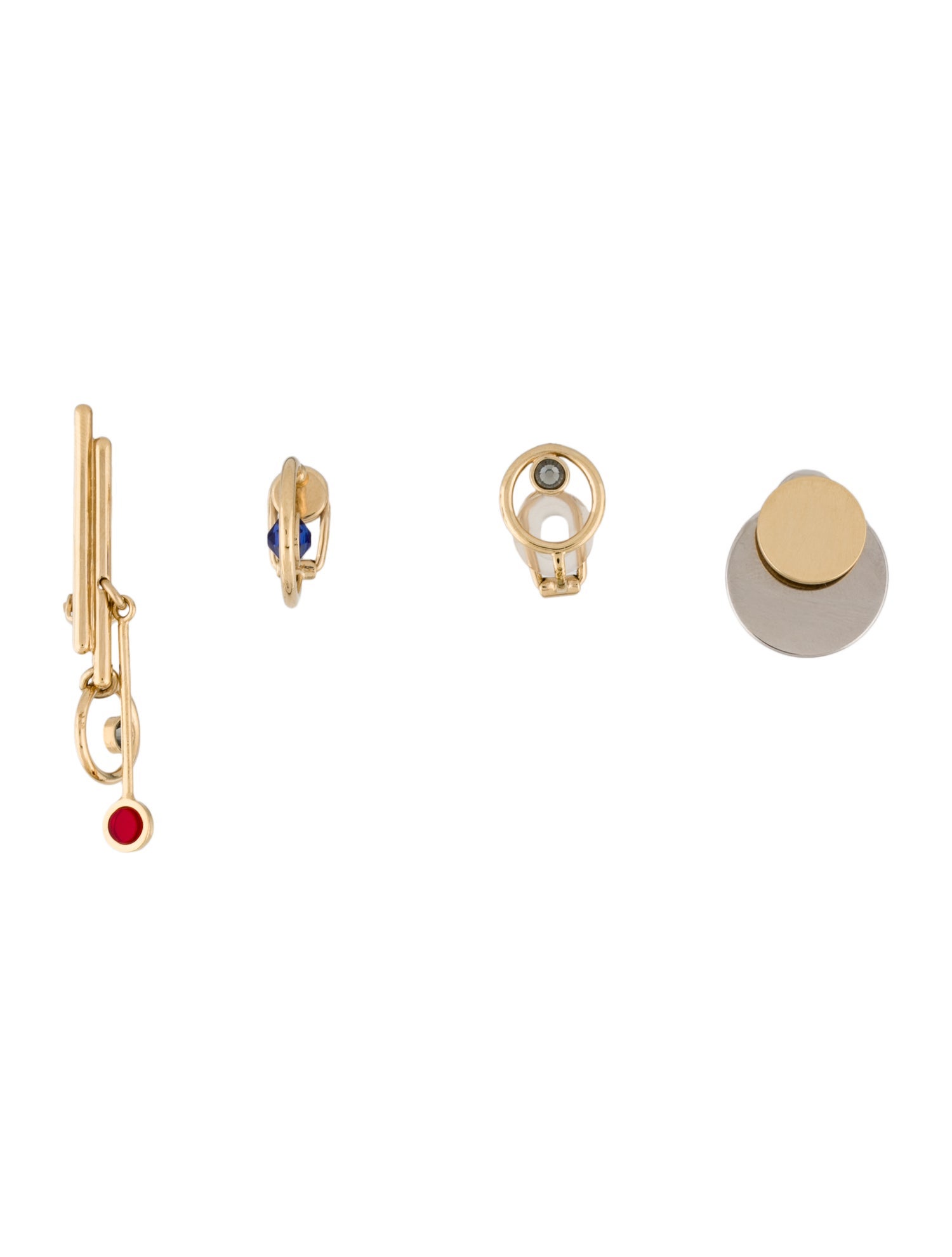 Christian Dior Crystal Blissful Dior Clip-On Earring Set - Blue ...